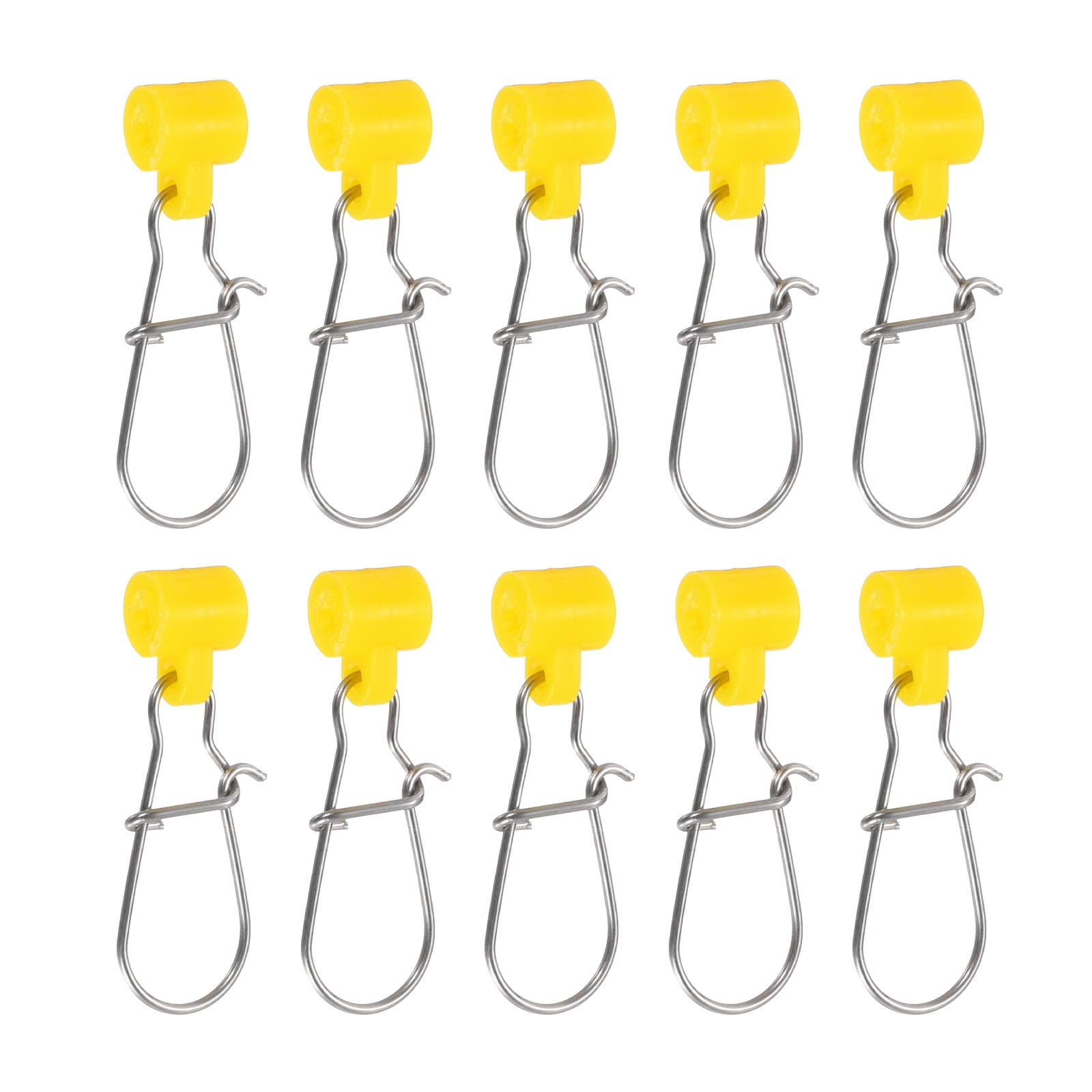 Uxcell Fishing Line Sinker Slider, with Duo Lock Snap Sinker Slider ...