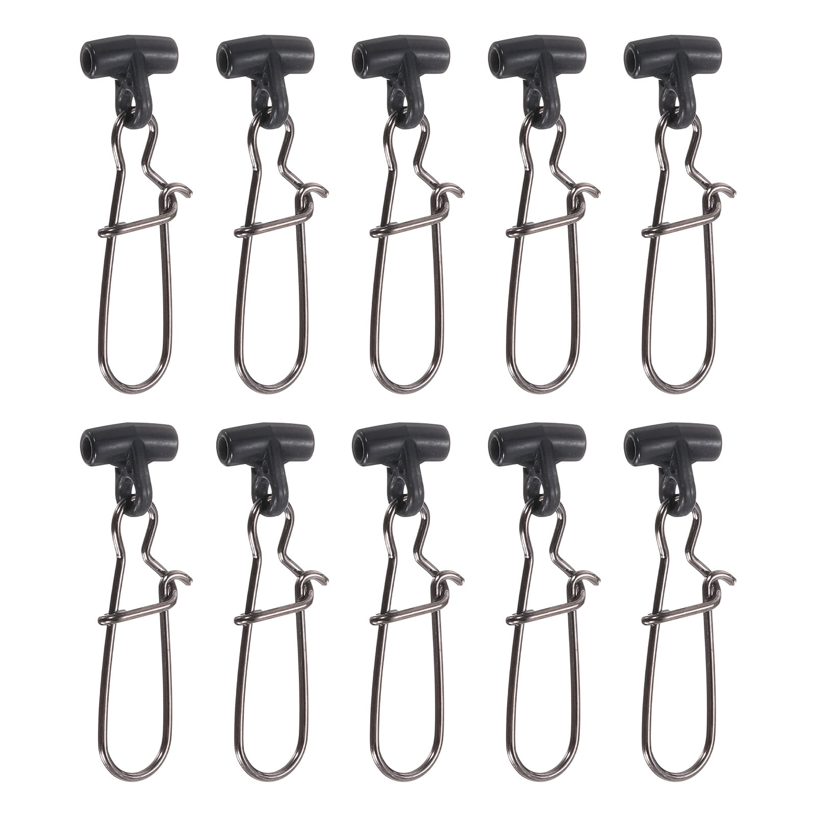 Uxcell Fishing Line Sinker Slider, with Duo Lock Snap Sinker Slider ...