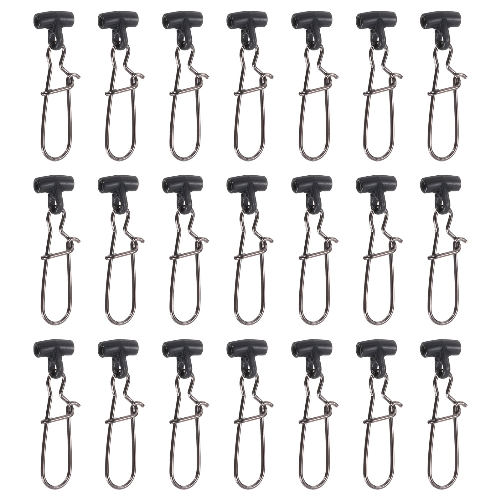 Uxcell Fishing Line Sinker Slider, with Duo Lock Snap Sinker Slider ...