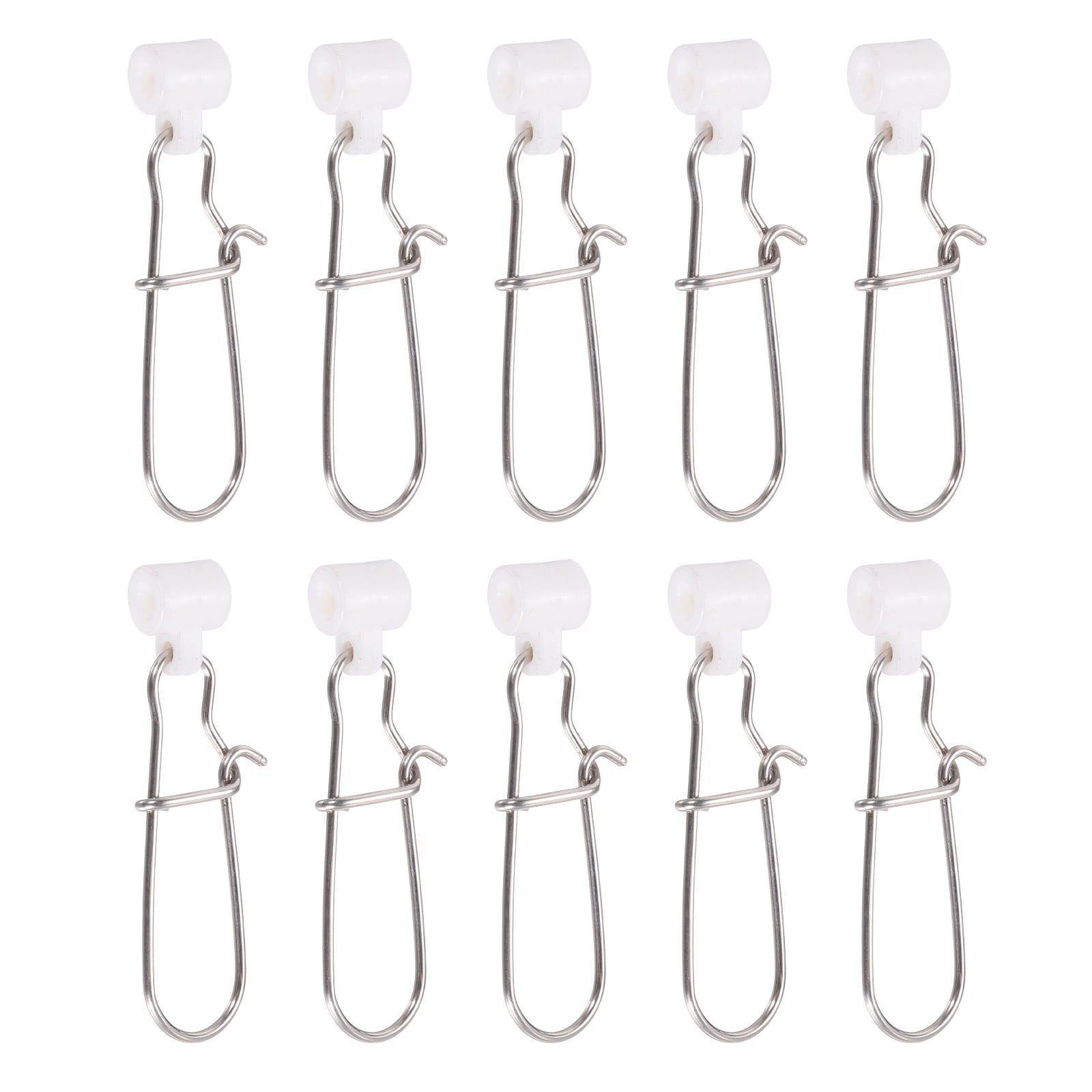 Uxcell Fishing Line Sinker Slider, with Duo Lock Snap Sinker Slider ...