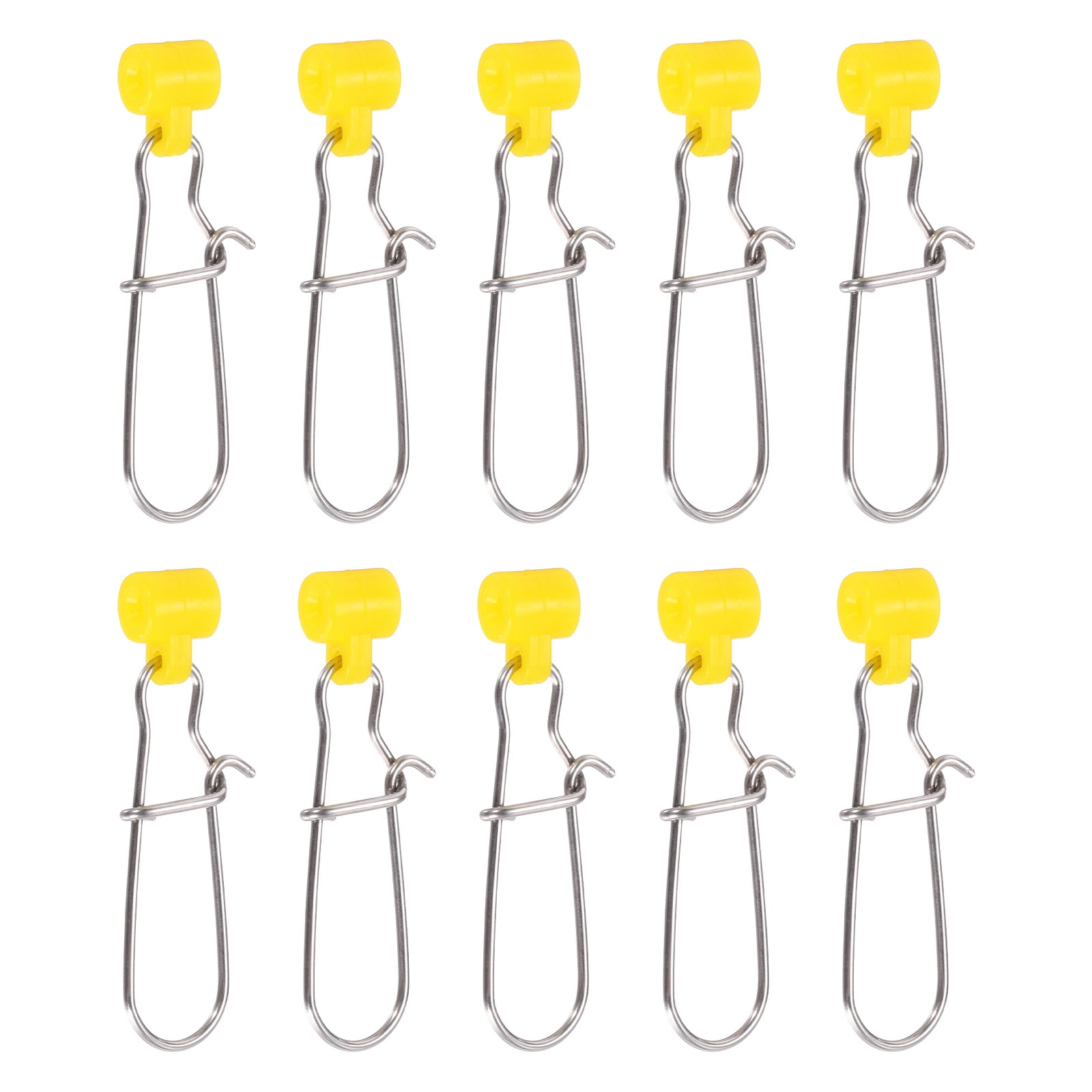 Uxcell Fishing Line Sinker Slider, with Duo Lock Snap Sinker Slider ...