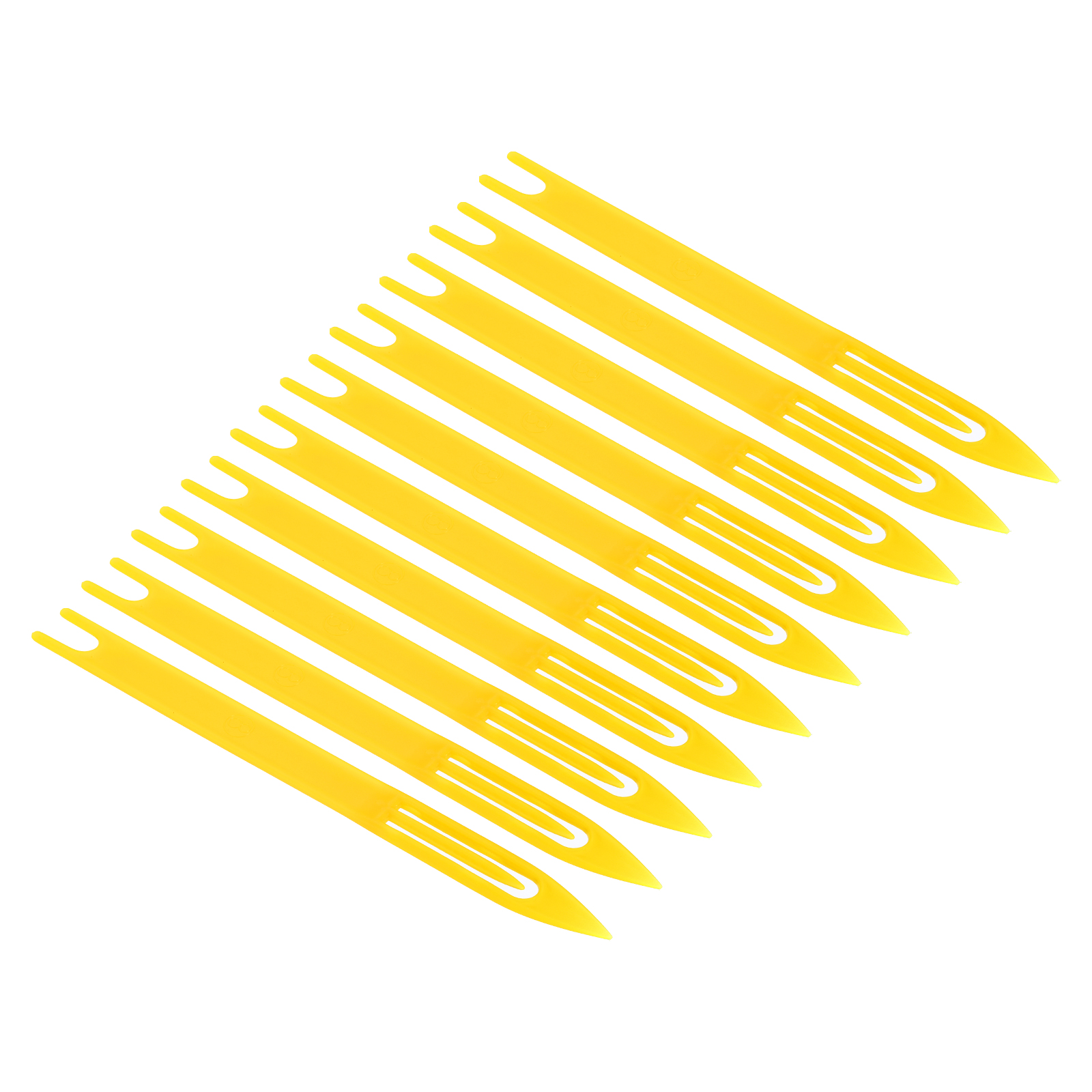 Uxcell Fishing Net Repair Kit, 8# Plastic Fishing Net Sewing Needles ...