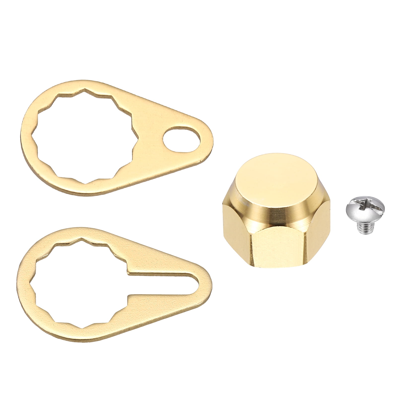 Uxcell Fishing Reel Screw Nut Caps, M7 Left Handle Knob Locking Plate ...
