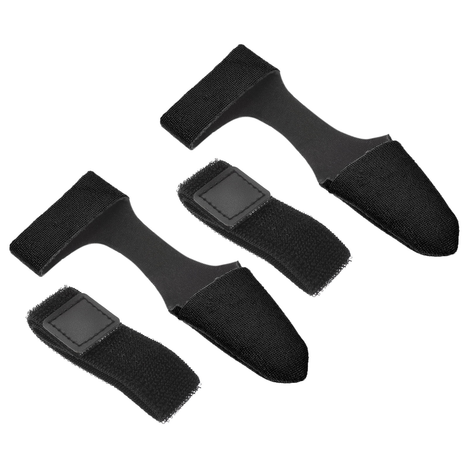 Uxcell Fishing Rod Tip Cover and Tie Fastening Accessory, Black 2 Pack ...