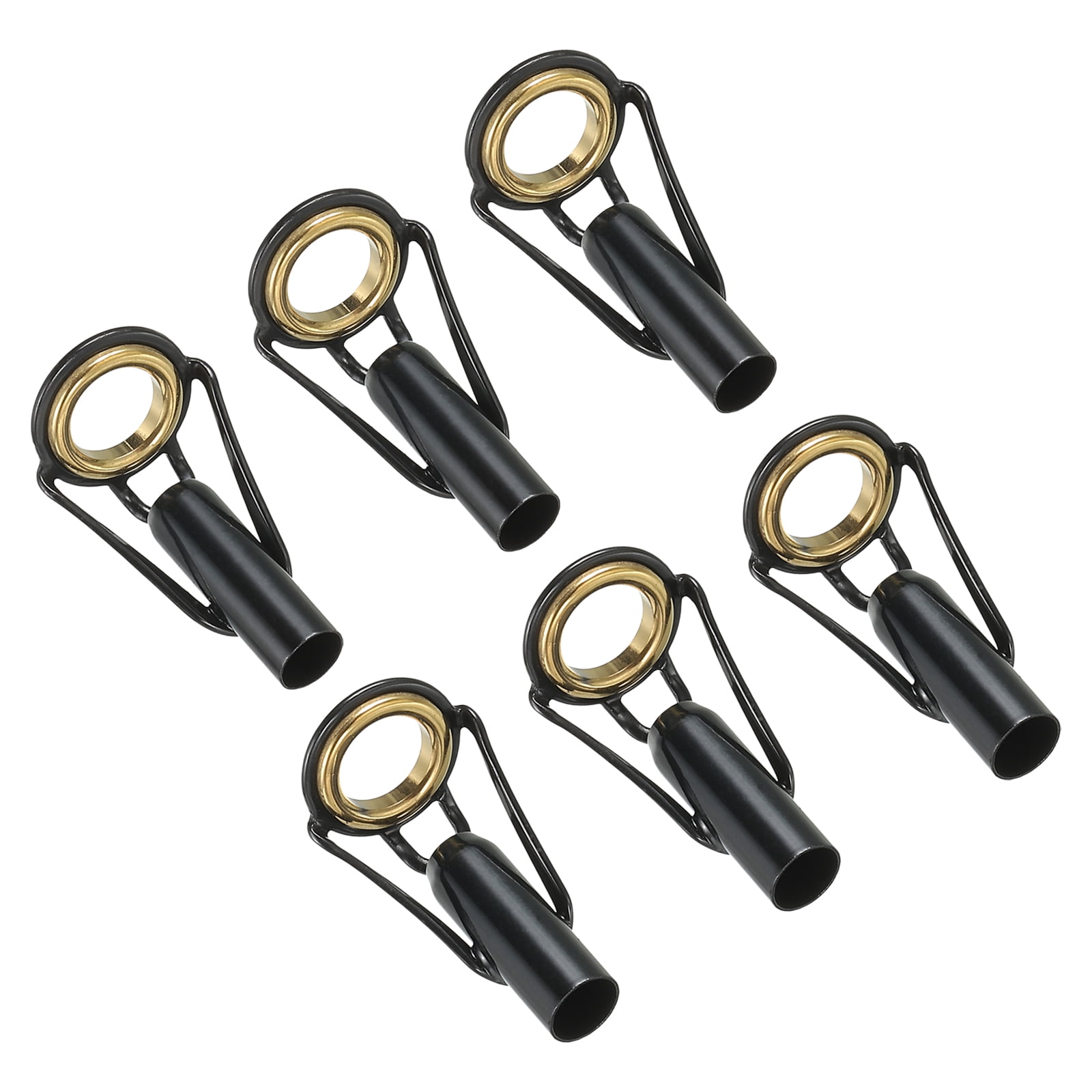 Uxcell Fishing Rod Tips Repair Kit 4.8mm/5mm Tube Dia, 6 Pcs Stainless ...