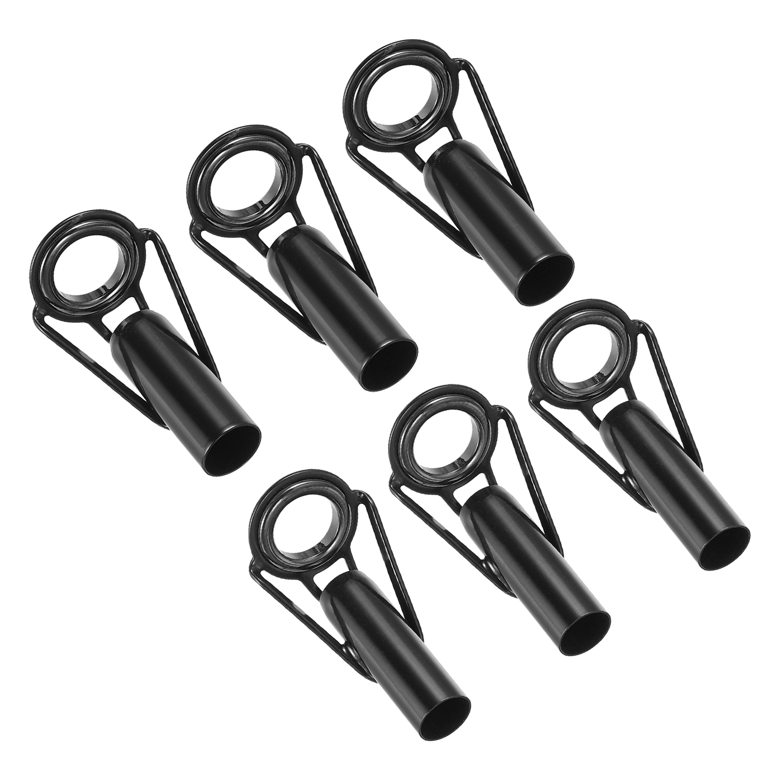 Uxcell Fishing Rod Tips Repair Kit 6.5mm/7mm Tube Dia, 6 Pcs Stainless ...