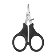 Cuda Micro Scissors, 3", Titanium Bonded Serrated Blades, Blue, Fishing ...