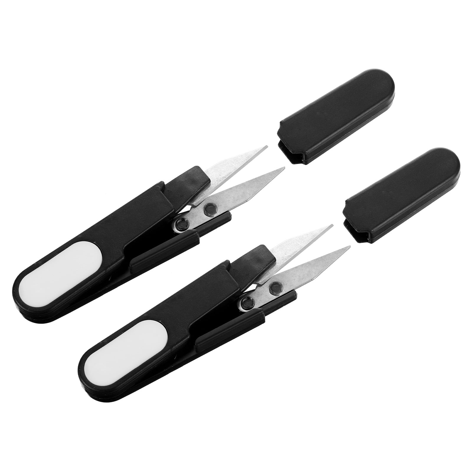 Uxcell Fishing Scissors Stainless Steel Serrated Edge Shear Mini ...