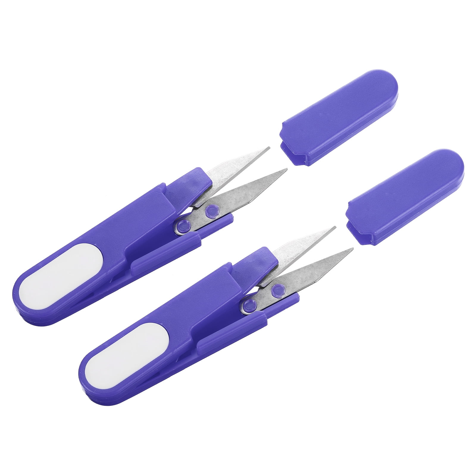 Uxcell Fishing Scissors Stainless Steel Serrated Edge Shear Mini ...