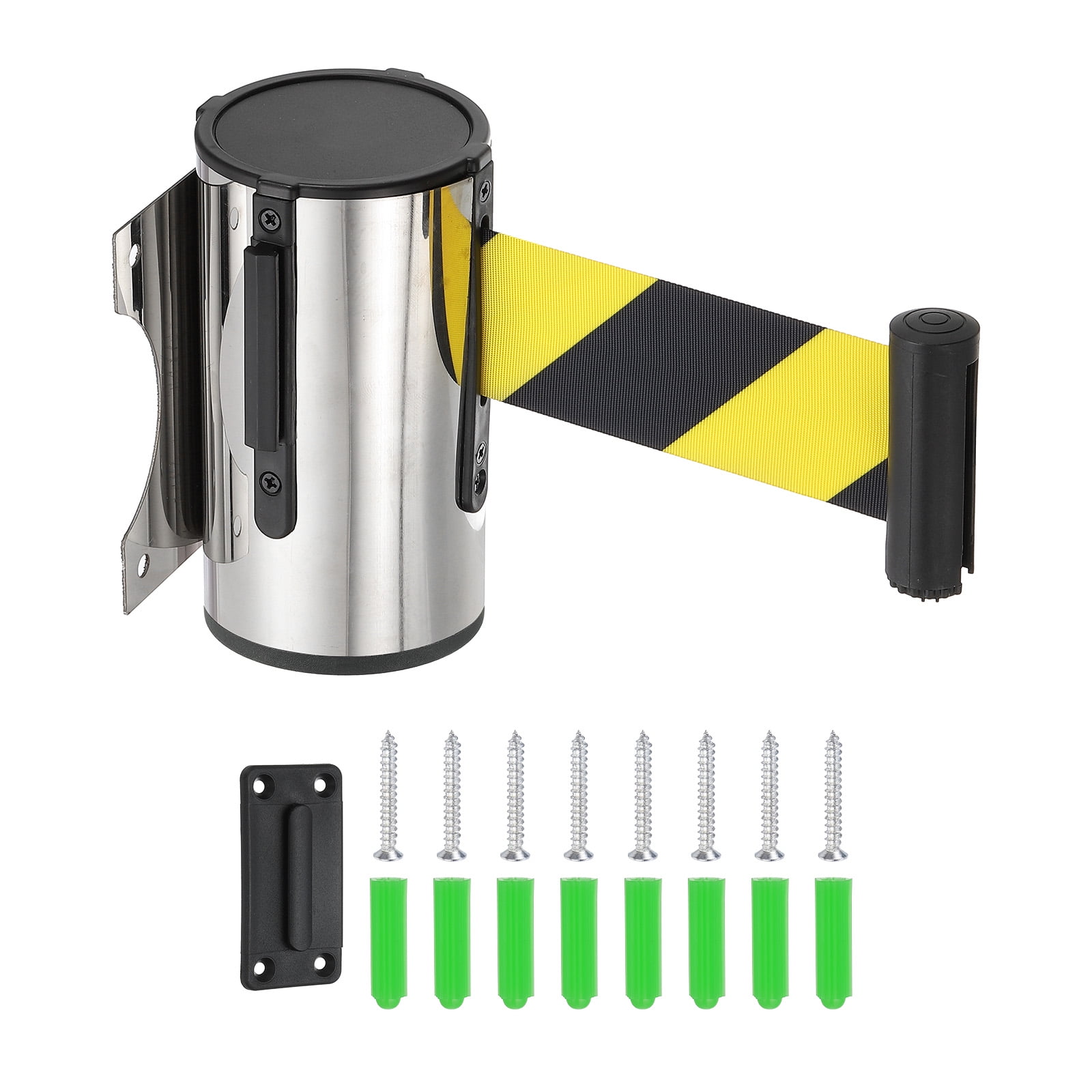 Uxcell Fixed Wall Mount Retractable Belts for Queue Retail Store ...