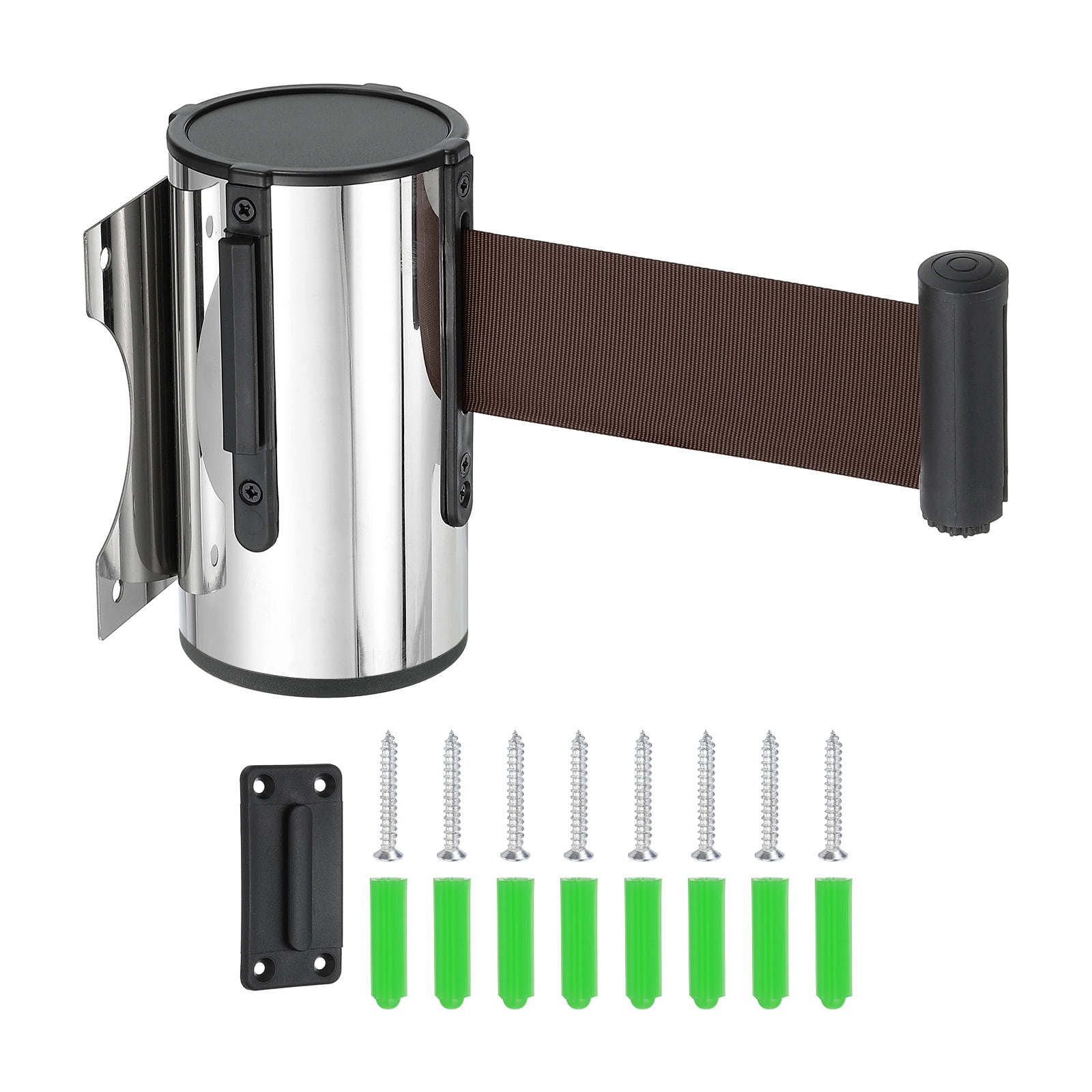 Uxcell Fixed Wall Mount Retractable Belts for Queue Retail Store ...