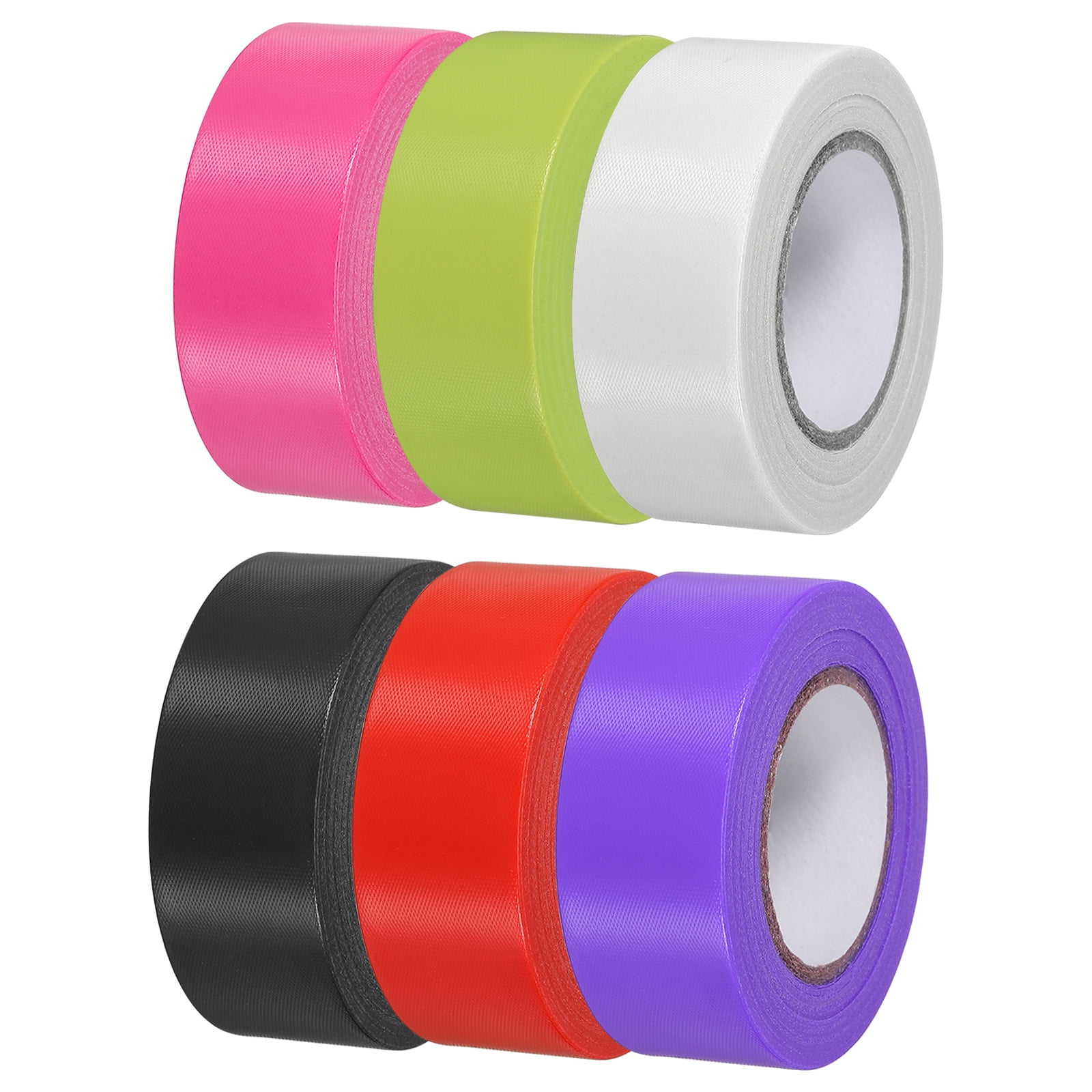 Uxcell Flagging Tape Non-Adhesive Plastic Neon Survey Marking Tapes for ...