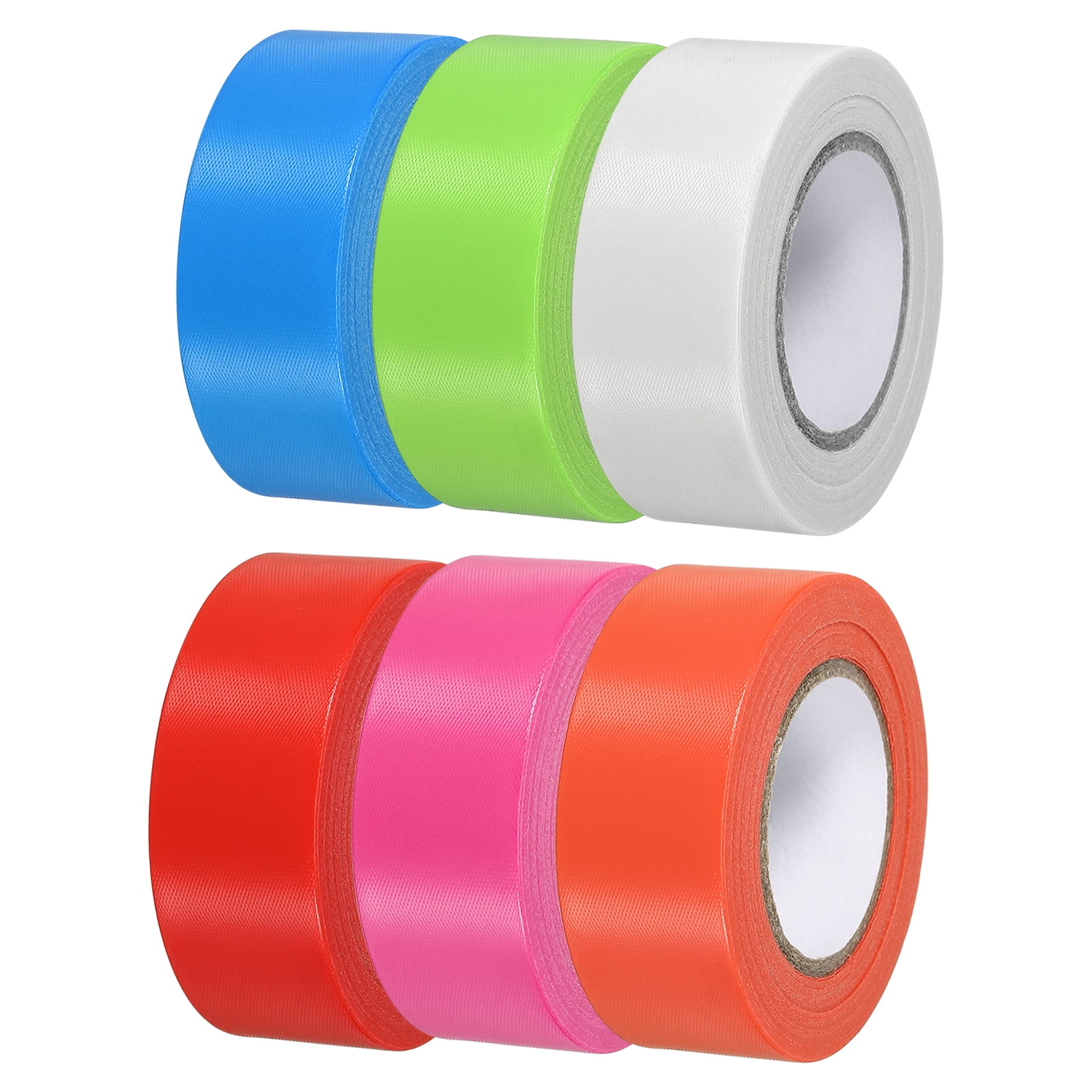 Uxcell Flagging Tape Non-Adhesive Plastic Neon Survey Marking Tapes for ...