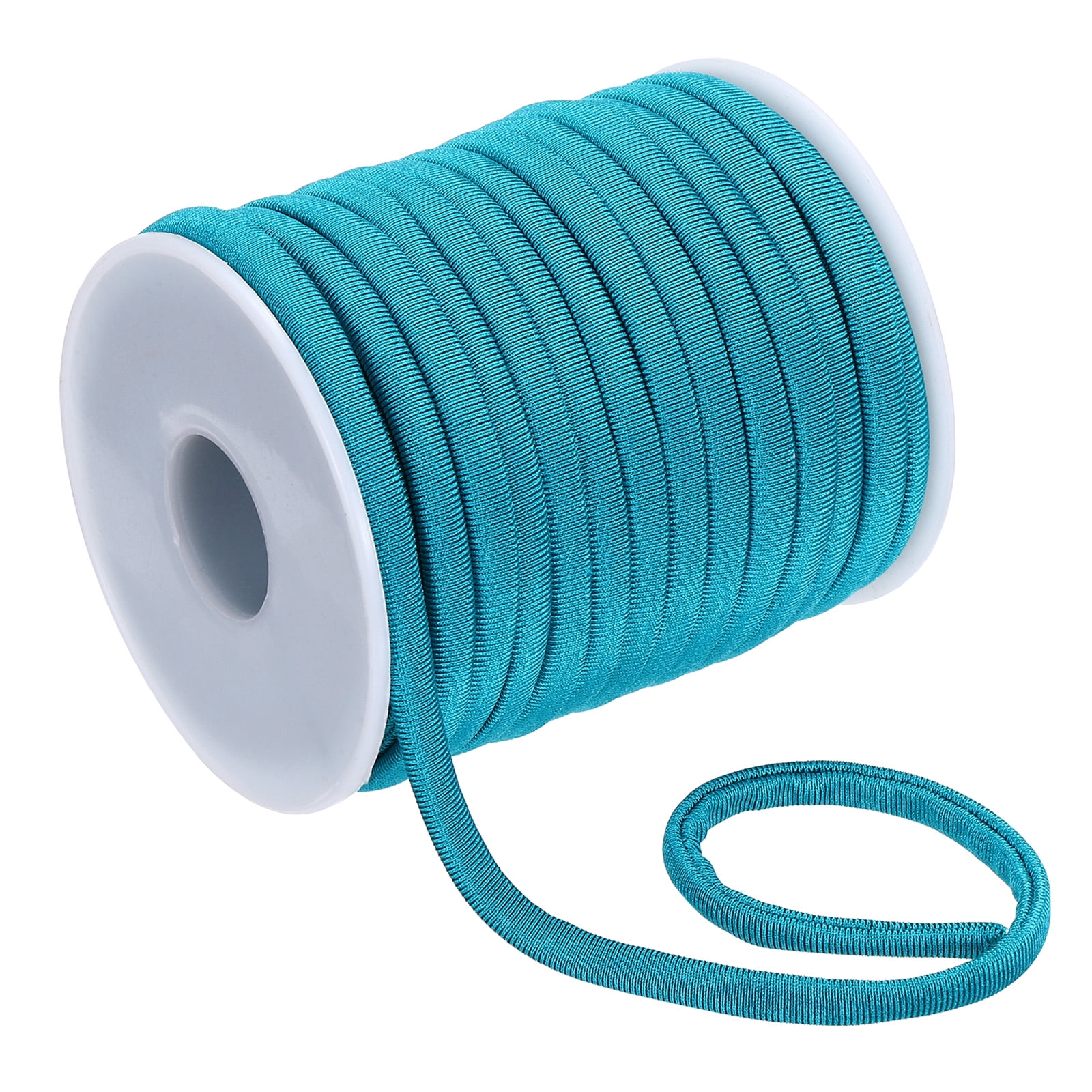 Uxcell Flat Elastic Nylon Cord Stretchy Spandex for Sewing Clothing ...