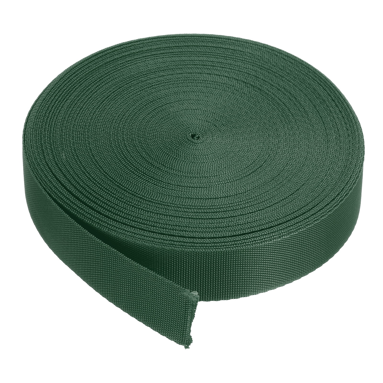 Uxcell Flat Nylon Webbing Strap 1 Inch 10 Yards Grass Green for ...