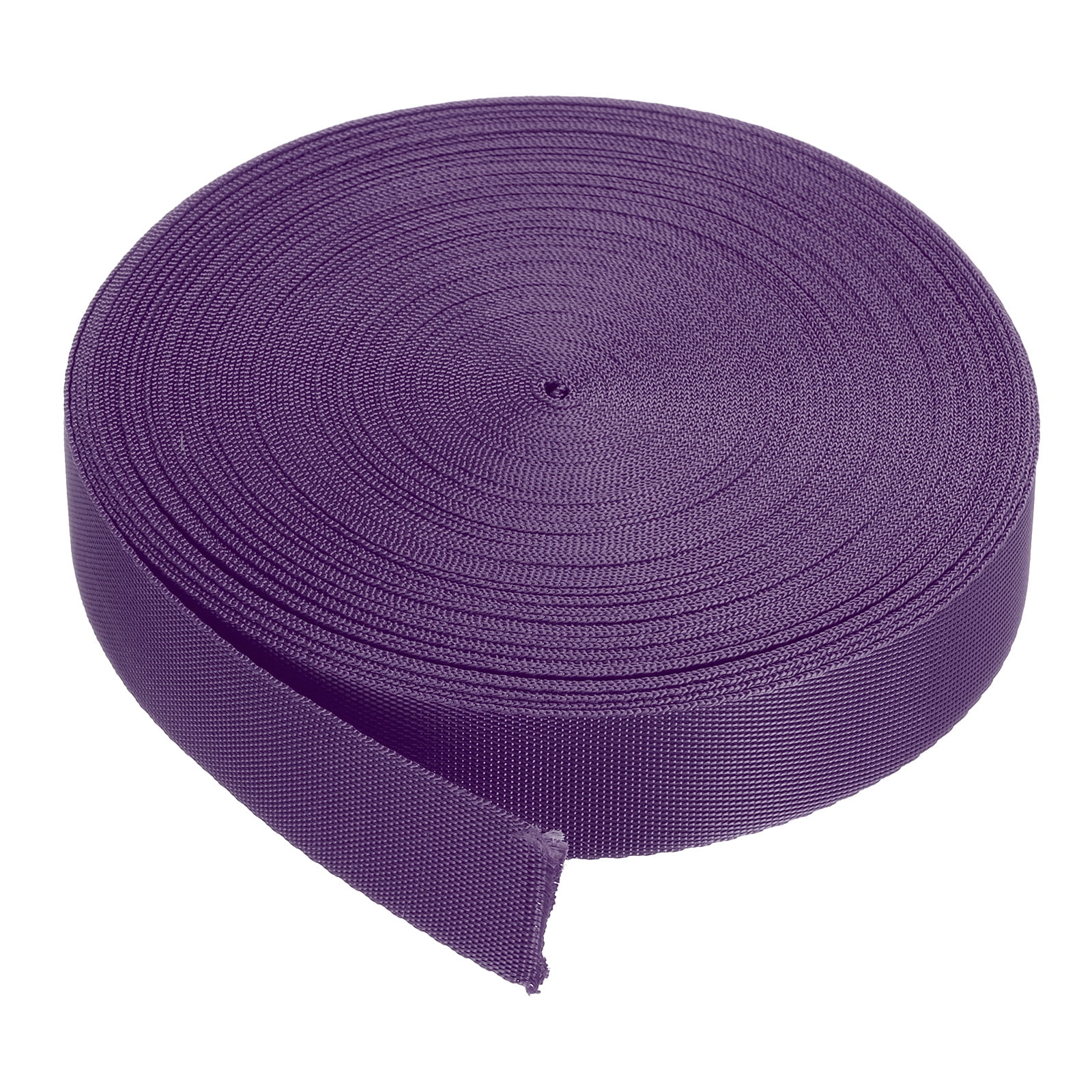 Uxcell Flat Nylon Webbing Strap 1 Inch 20 Yards Light Purple for ...