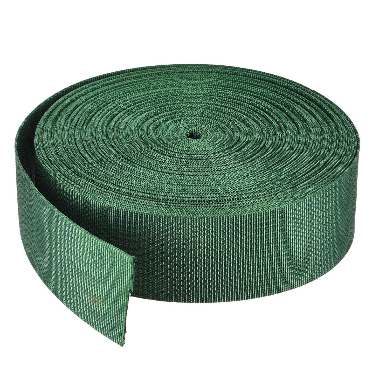 Uxcell Flat Nylon Webbing Strap 2 Inch 20 Yards Green for Backpack ...