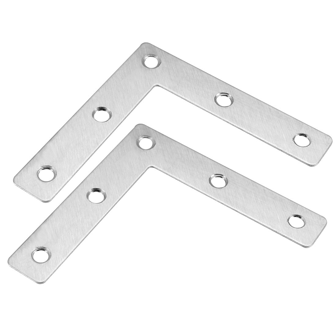 Uxcell Flat Plate L Shape, 80mmx80mm, Angle Corner Brace Repair ...