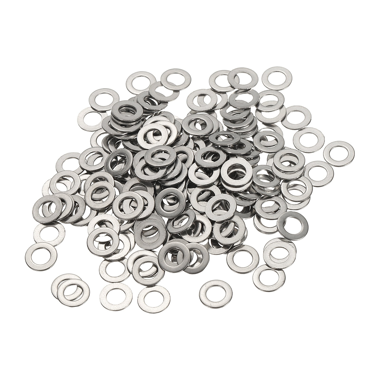 Uxcell Flat Washers, 304 Stainless Steel Hardware Assorted Washer, Fit for Bolts Screws ...