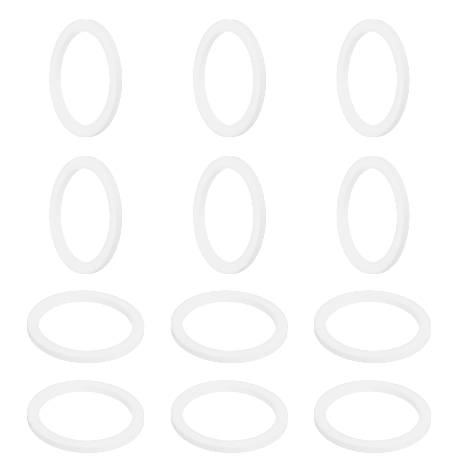 Uxcell Flat Washers Sealing Spacer Gasket Ring for Faucet Pipe Hose ...