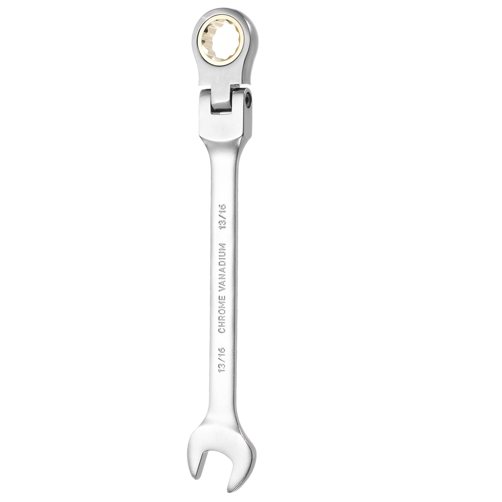 Uxcell Flex Head Ratchet Wrench 13/16" SAE 72 Tooth 12 PT Ratcheting ...