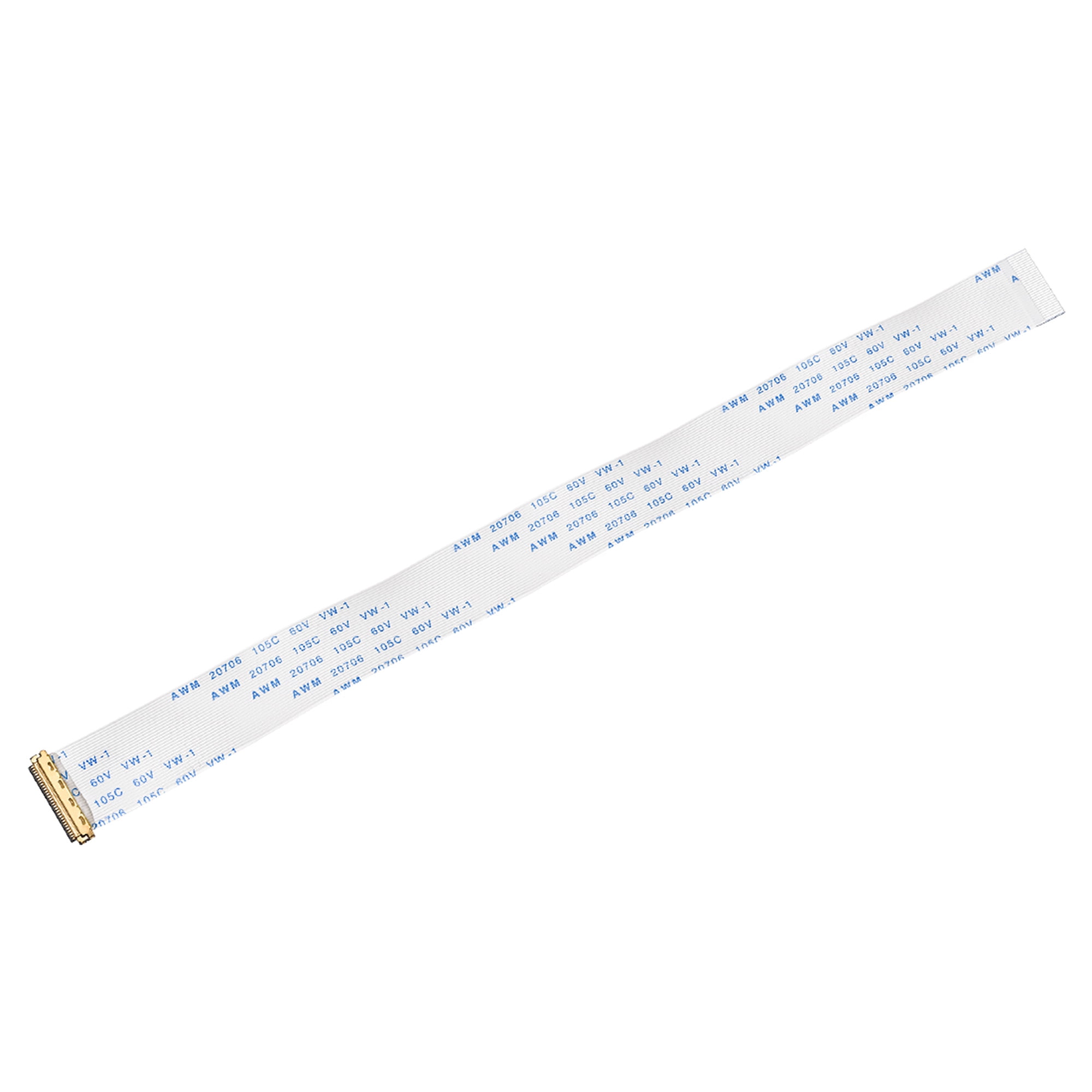 Uxcell Flexible Flat Cable, 30 Pins 0.02'' Pitch 7.87'' FPC FFC Ribbon ...