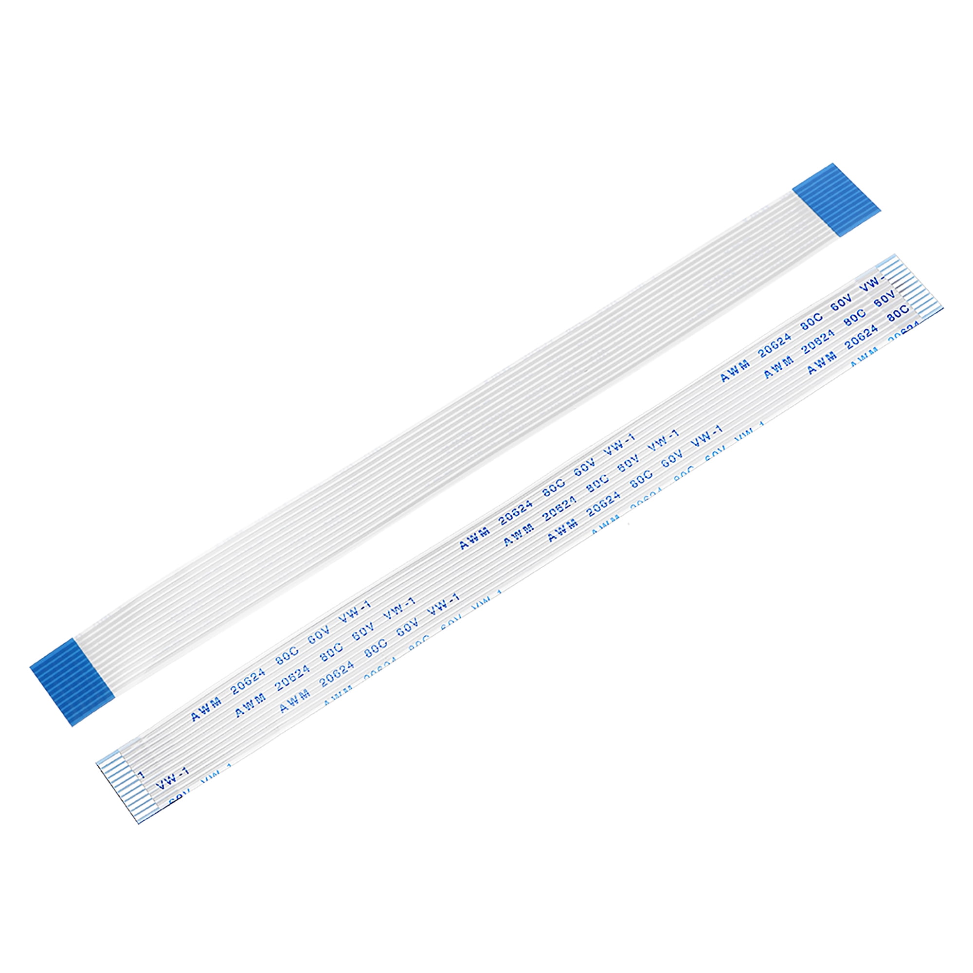 Uxcell Flexible Flat Cable 5.9'' 0.04'' Pitch 7 Pins FPC FFC Flexible ...