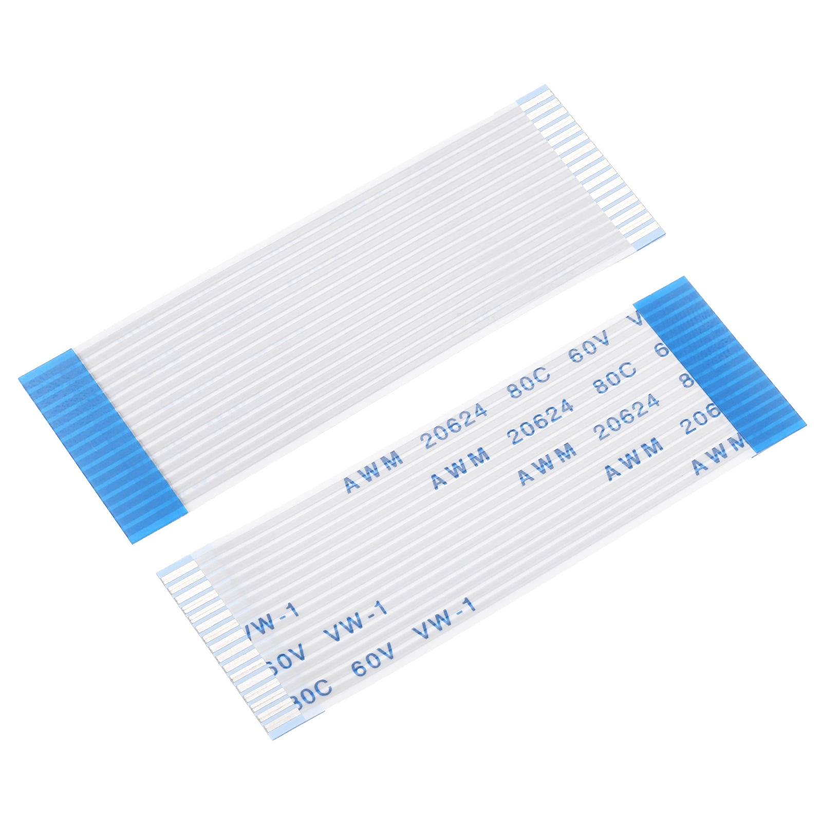 Uxcell Flexible Flat Cable,50mm 1mm Pitch 16 Pins FPC FFC Flexible ...