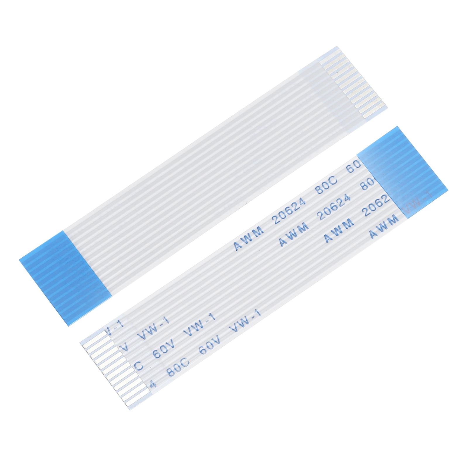 Uxcell Flexible Flat Cable,60mm 1mm Pitch 12 Pins FPC FFC Flexible ...