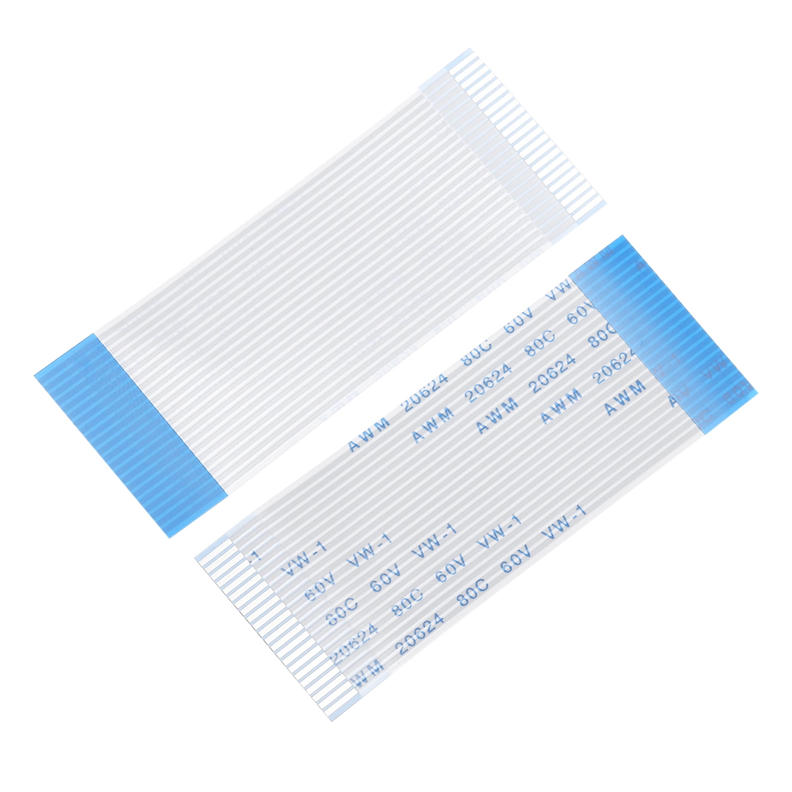 Uxcell Flexible Flat Cable,60mm 1mm Pitch 22 Pins FPC FFC Flexible ...