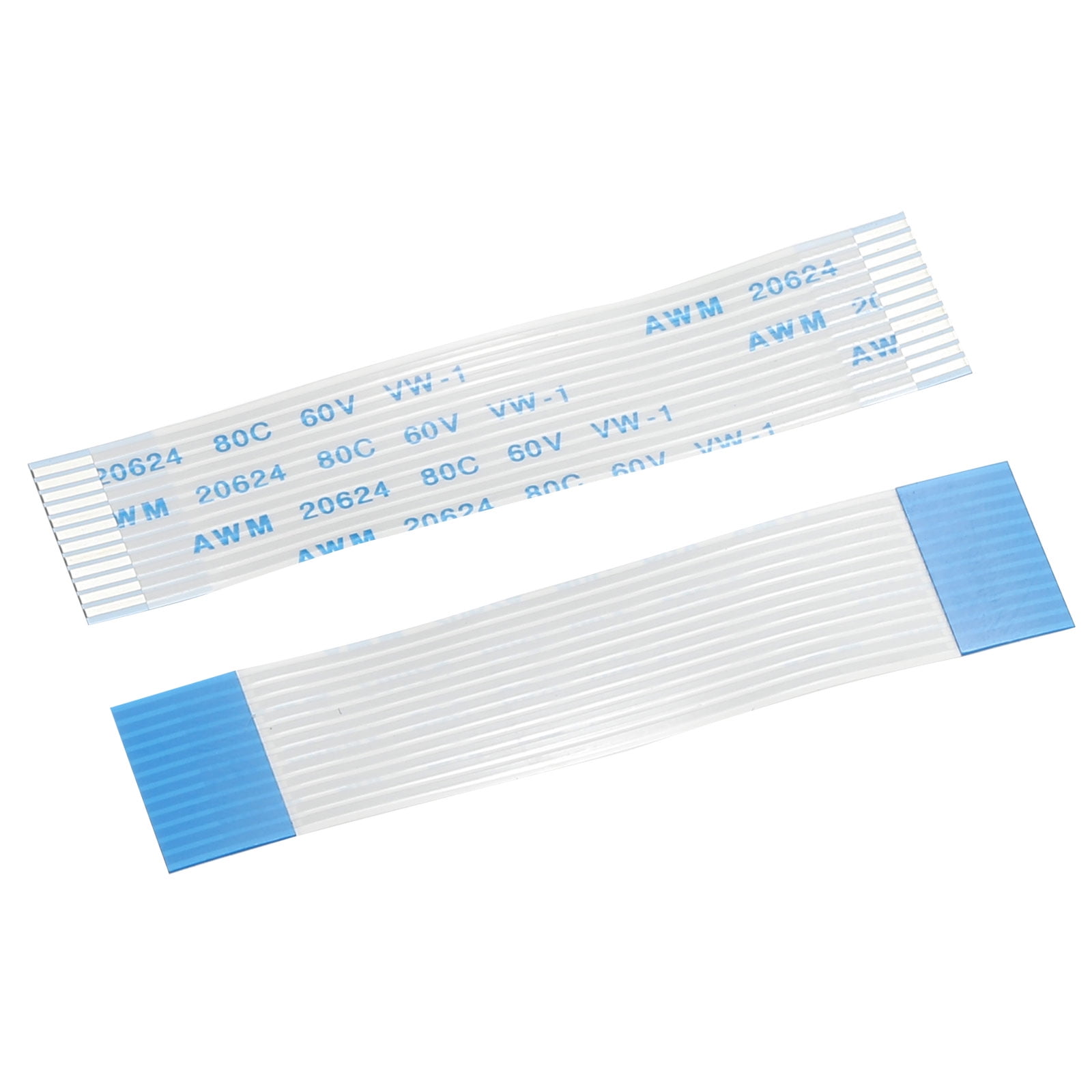 Uxcell Flexible Flat Cable Extension Cables 12 Pins 1.0mm Pitch 60mm A ...