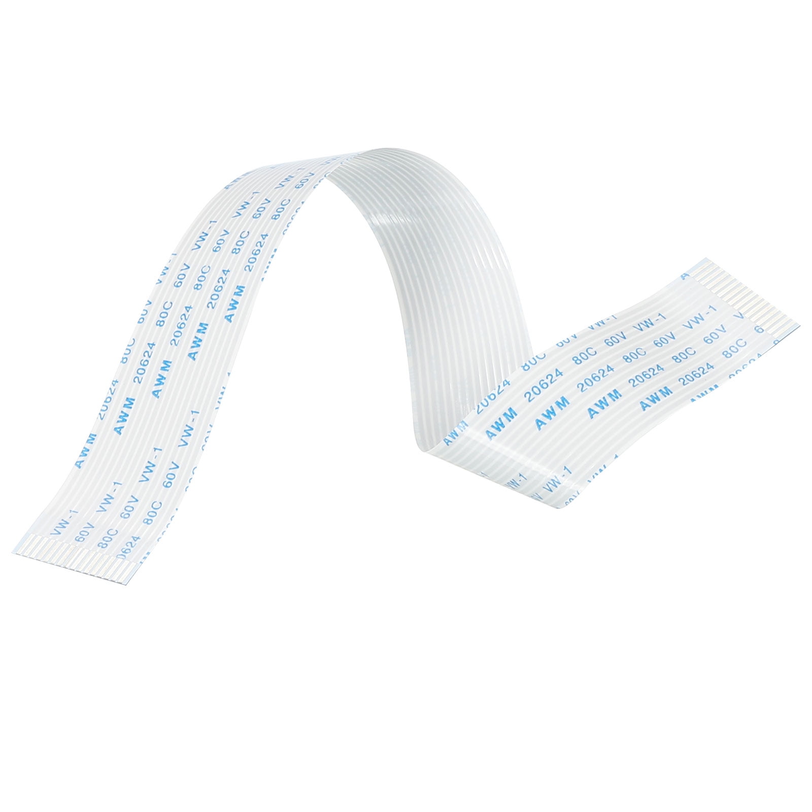 Uxcell Flexible Flat Cable Extension Cables 16 Pins 1.0mm Pitch 200mm A ...