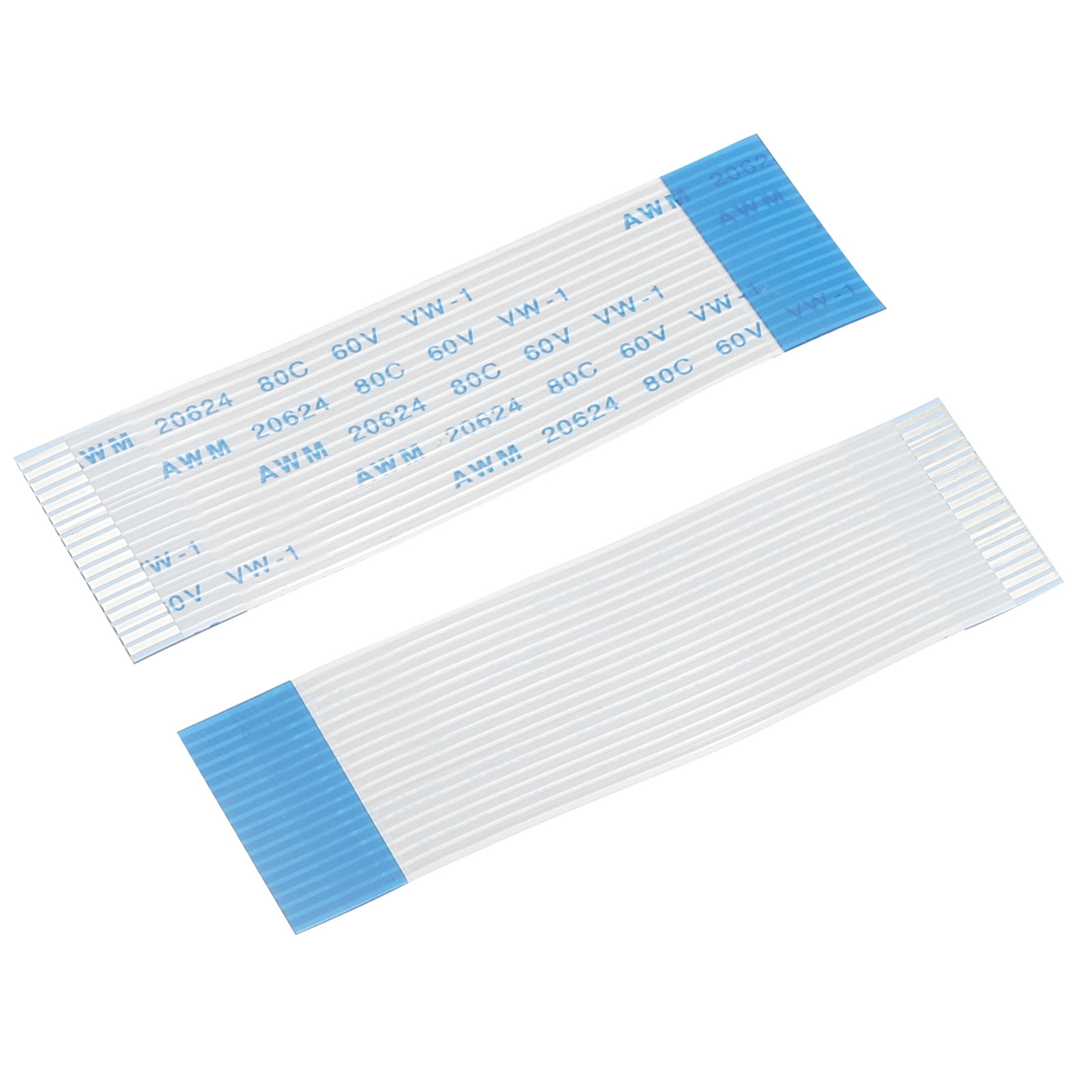 Uxcell Flexible Flat Cable Extension Cables 18 Pins 1.0mm Pitch 60mm B ...