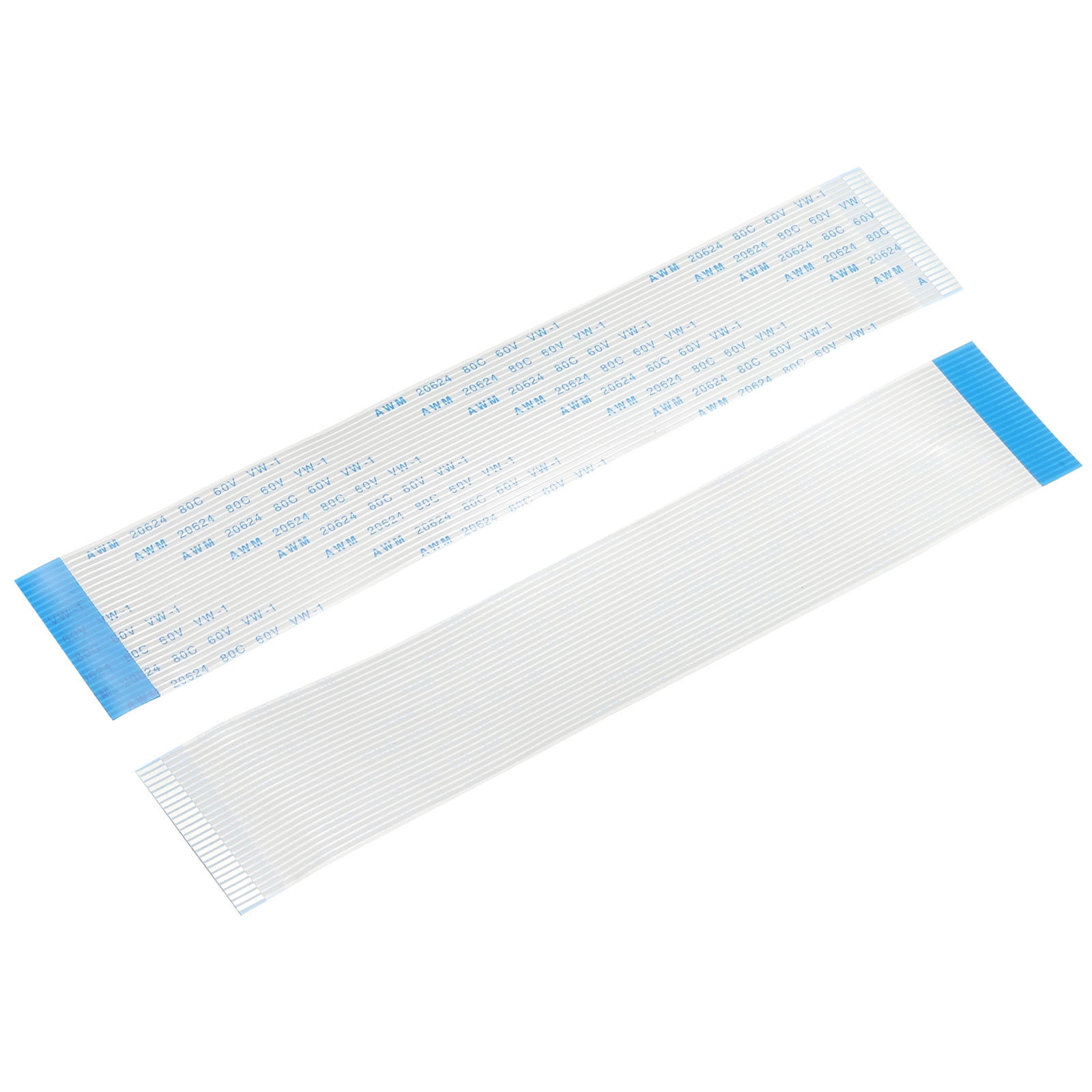 Uxcell Flexible Flat Cable Extension Cables 26 Pins 1.0mm Pitch 150mm B ...