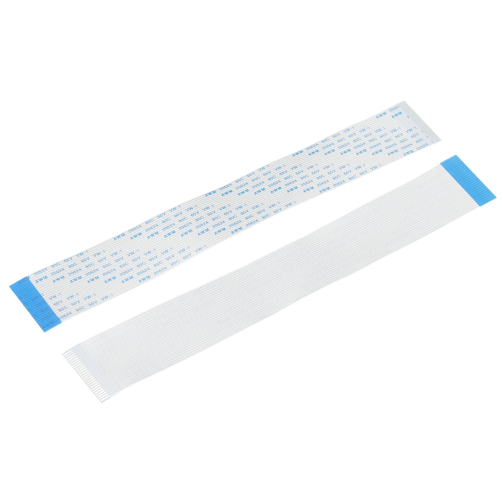 Uxcell Flexible Flat Cable Extension Cables 26 Pins 1.0mm Pitch 200mm B ...