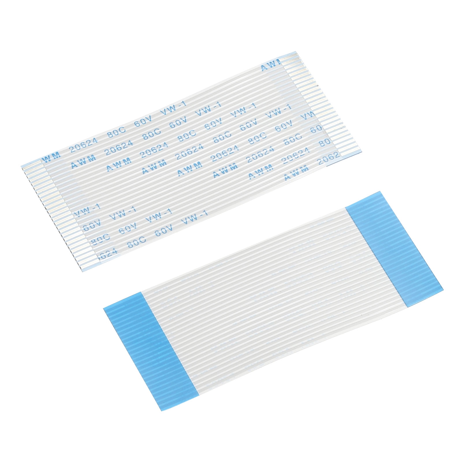 Uxcell Flexible Flat Cable Extension Cables 26 Pins 1.0mm Pitch 60mm A ...