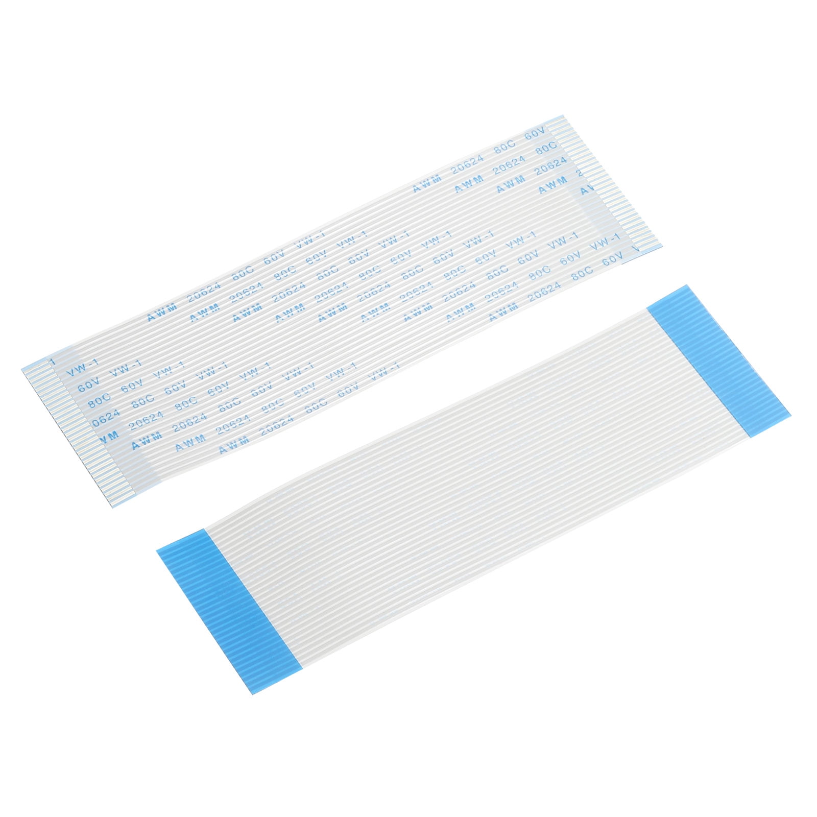 Uxcell Flexible Flat Cable Extension Cables 30 Pins 1.0mm Pitch 100mm A ...