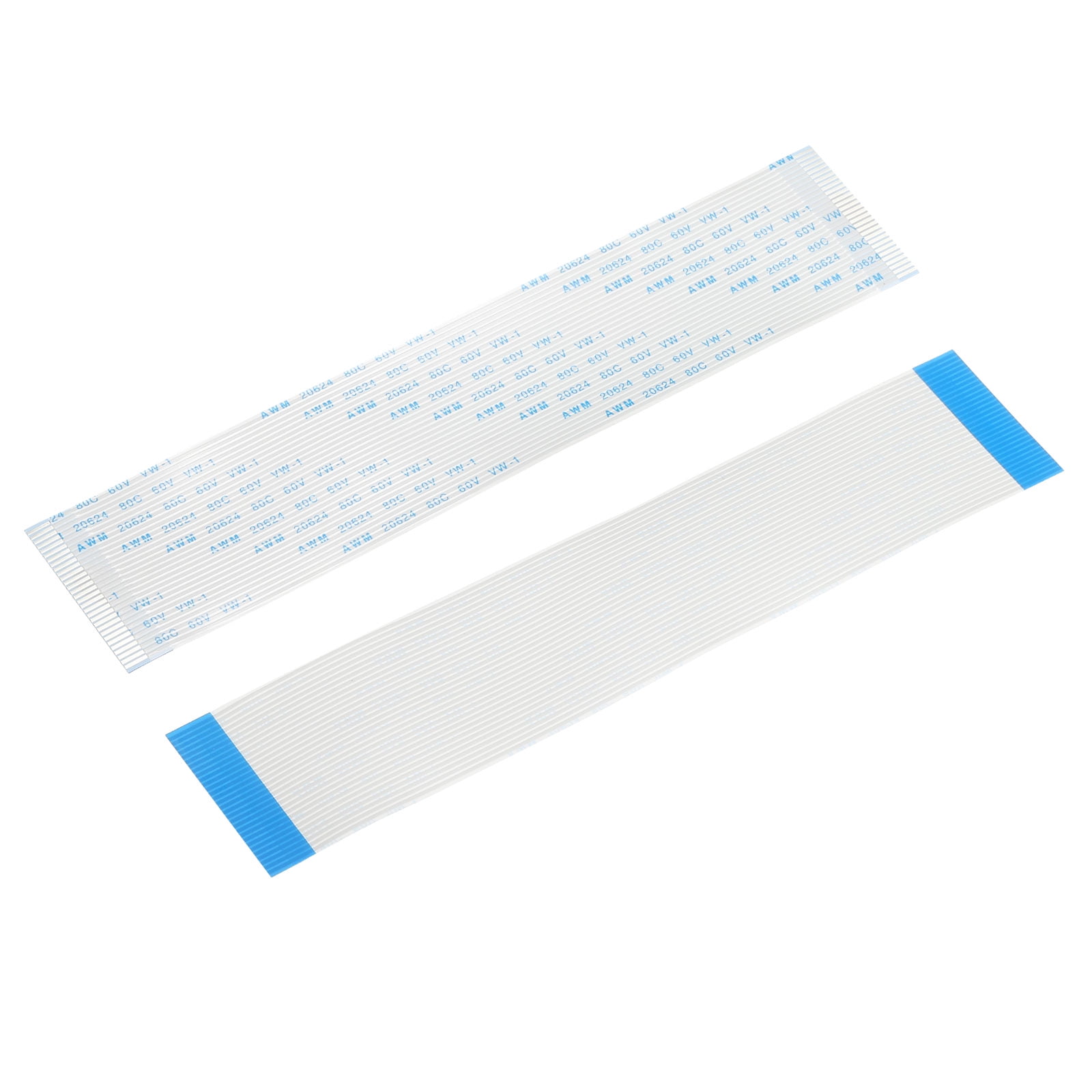 Uxcell Flexible Flat Cable Extension Cables 30 Pins 1.0mm Pitch 150mm A ...