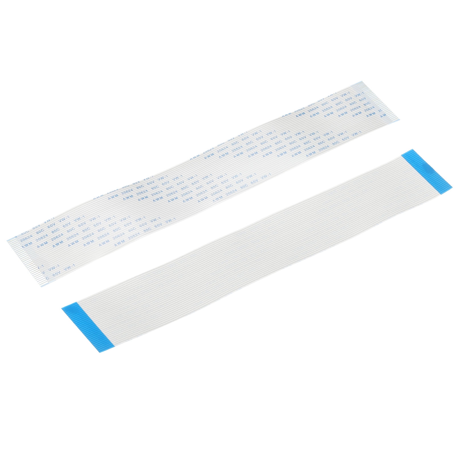 Uxcell Flexible Flat Cable Extension Cables 30 Pins 1.0mm Pitch 200mm A ...