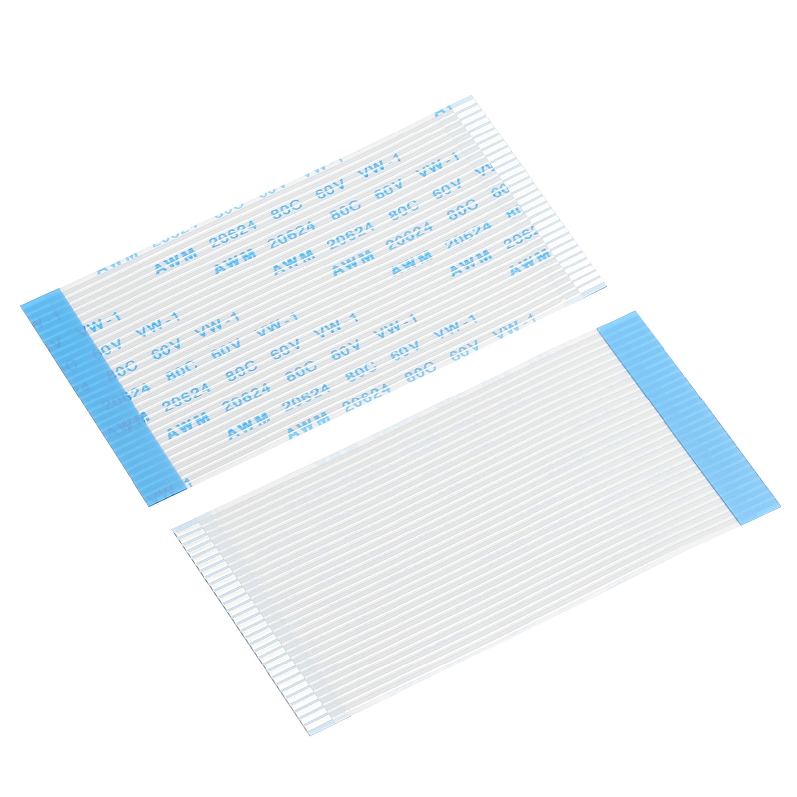 Uxcell Flexible Flat Cable Extension Cables 30 Pins 1.0mm Pitch 60mm B ...