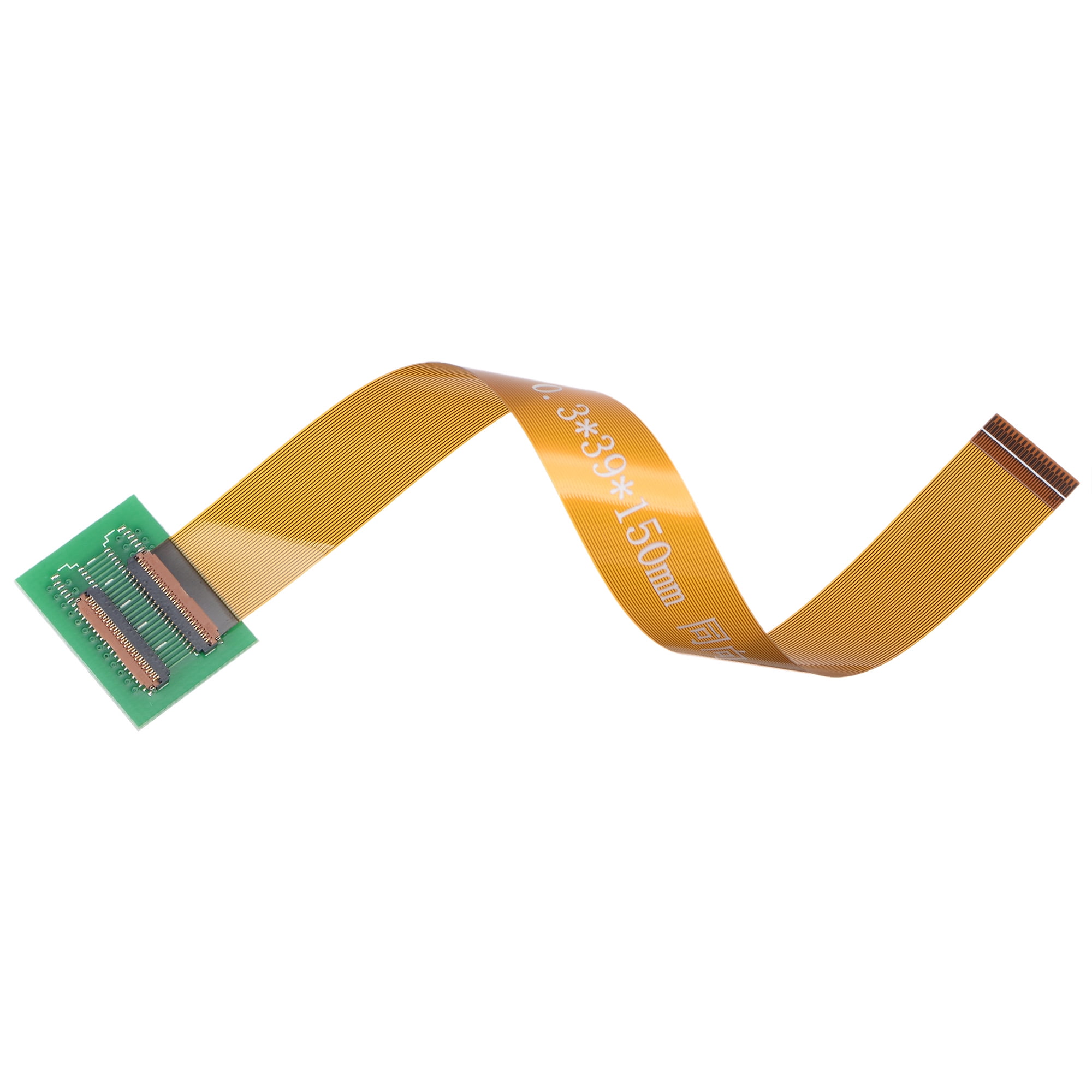 Uxcell Flexible Flat Ribbon Cable with Extension Connector 0.3mm Pitch ...