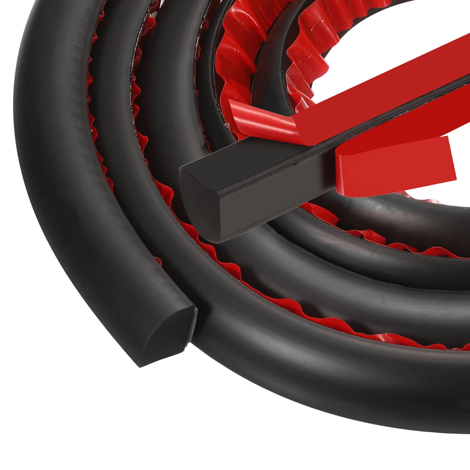 Uxcell Flexible Quarter Round Molding 79 Inch Self-Adhesive Trim for ...