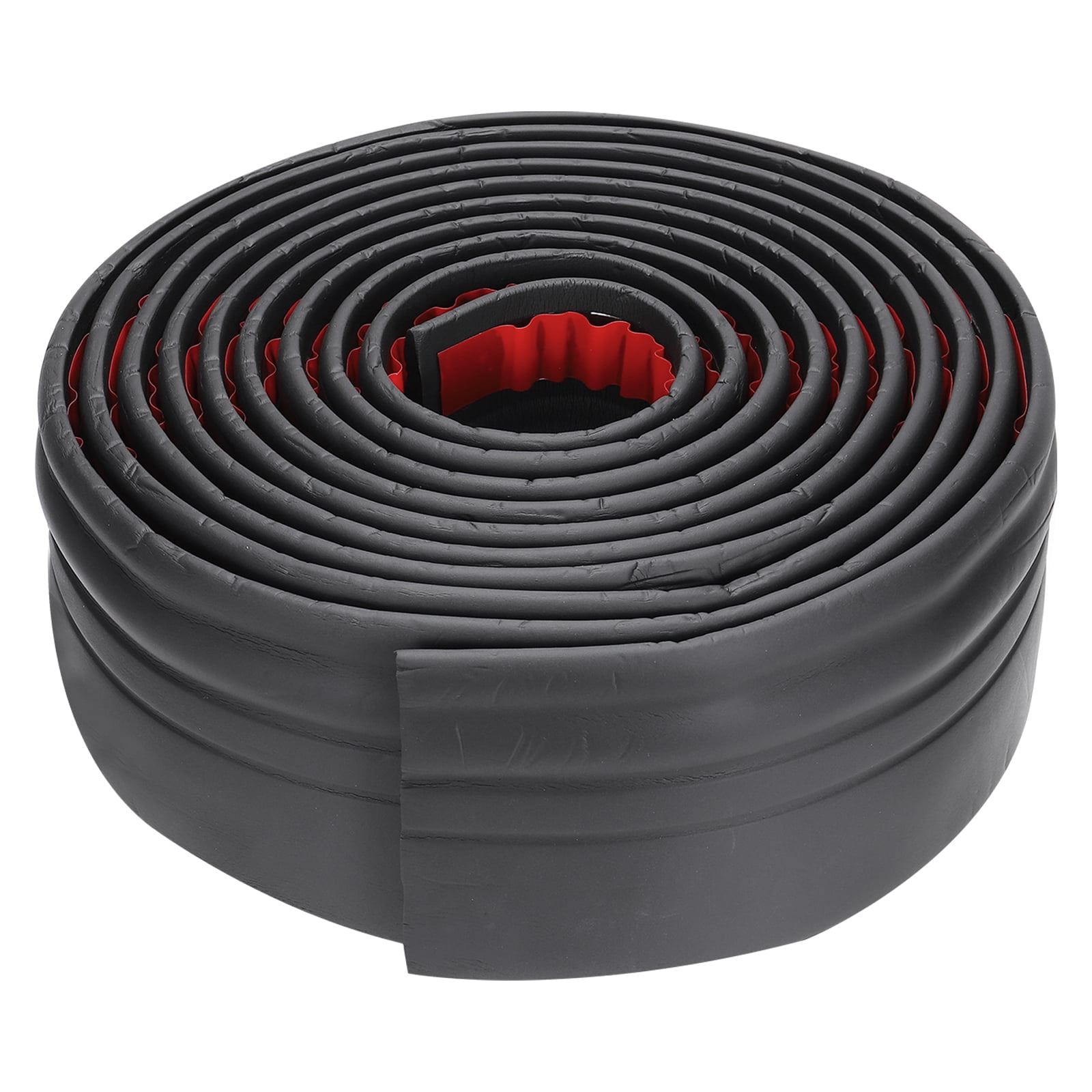 Uxcell Flexible Rubber Baseboard Molding Trim, 3.86 Inch x 16.4 Feet ...