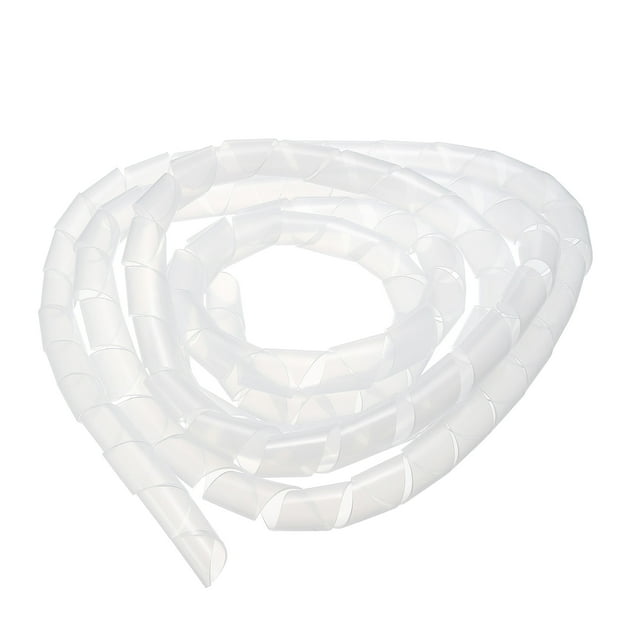 Uxcell Flexible Spiral Tube Cable Wire Wrap Manage Cord 3Meter Long 9 ...