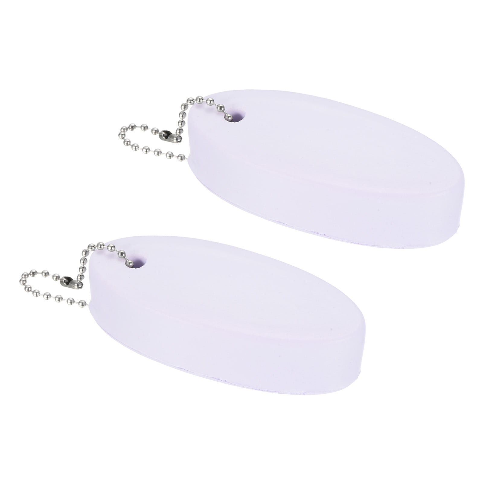 Uxcell Floating Keychain, Oval Key Chain Buoyant Keyrings for Boating ...