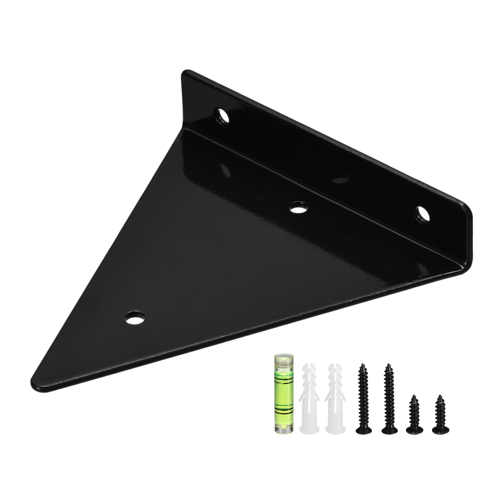 Uxcell Floating Shelf Bracket 5Inch Metal Triangle Shelf Bracket for ...