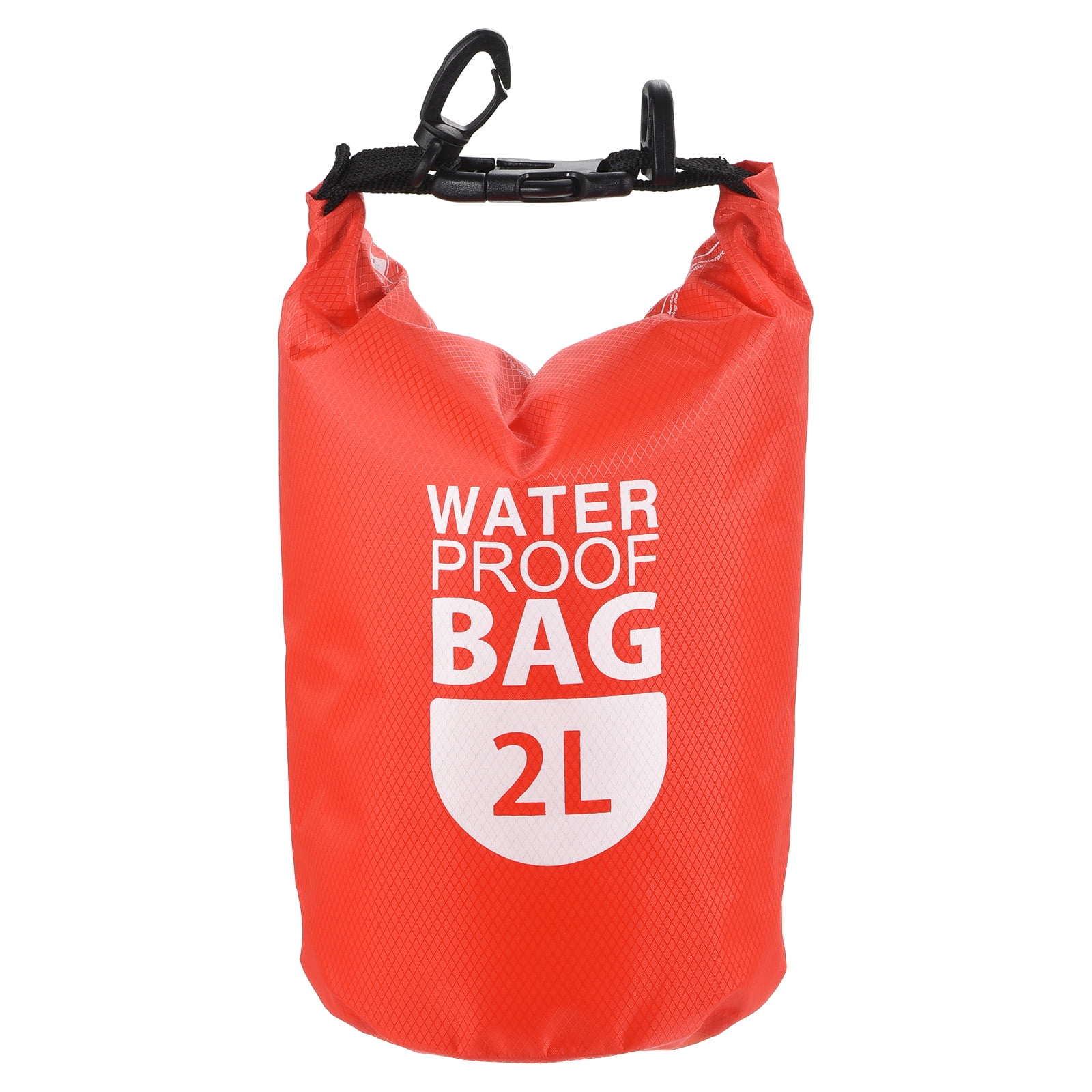Uxcell Floating Waterproof Dry Bag, 2L Float Dry Bag Roll with Clear ...