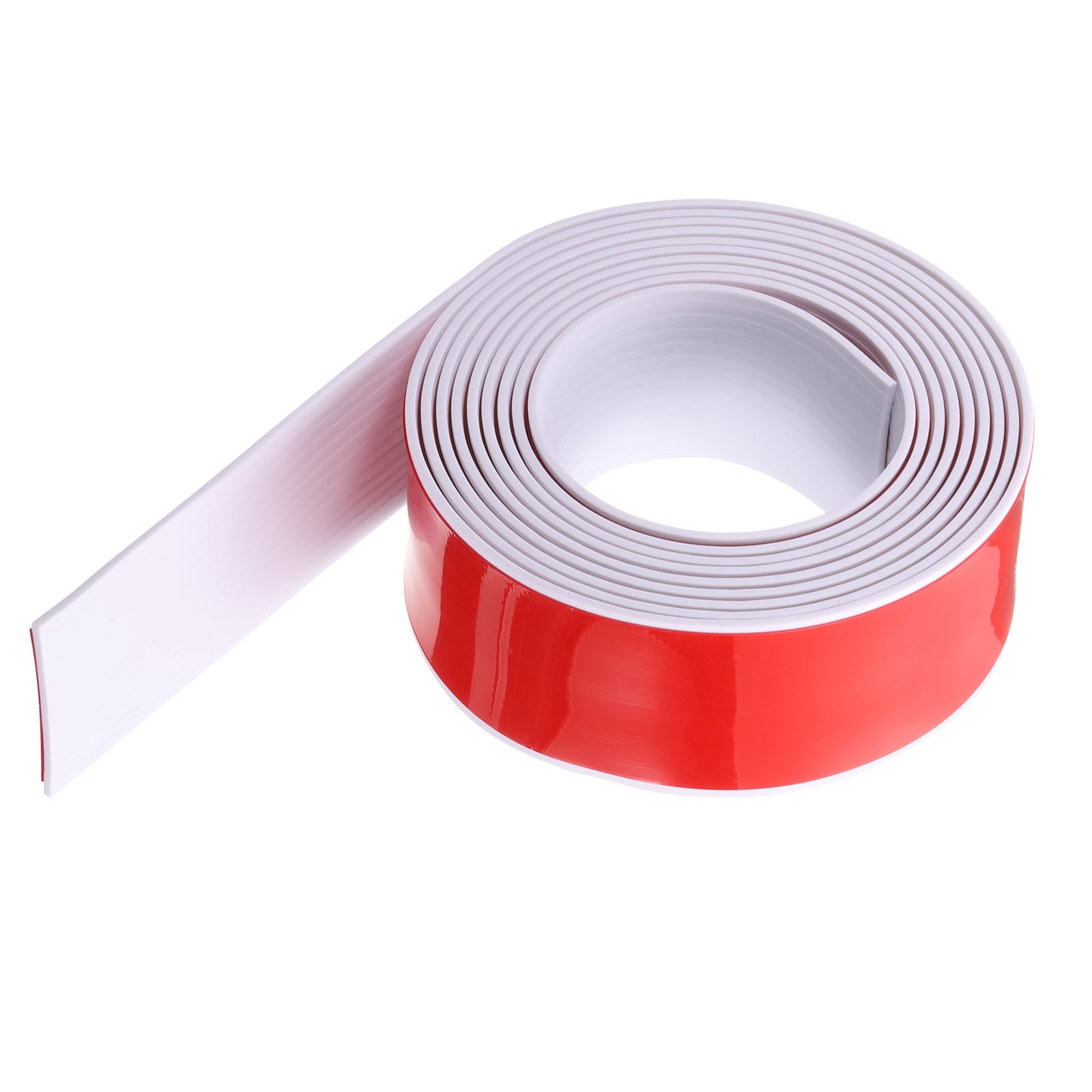 Uxcell Floor Transition Strip 2" 10ft Self-Adhesive Edging Trim White ...