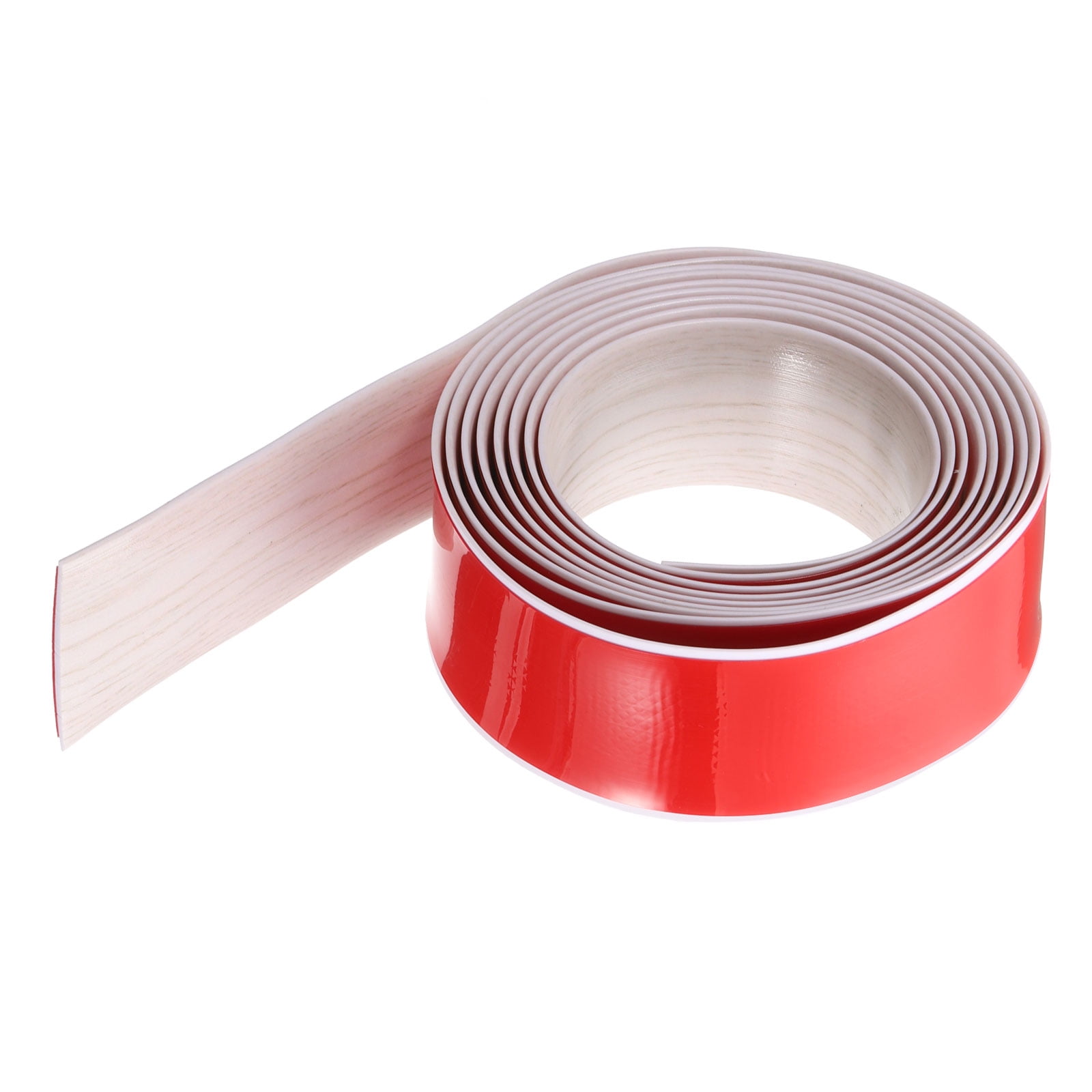 Uxcell Floor Transition Strip 2" 10ft Self-Adhesive Divider Strip White ...