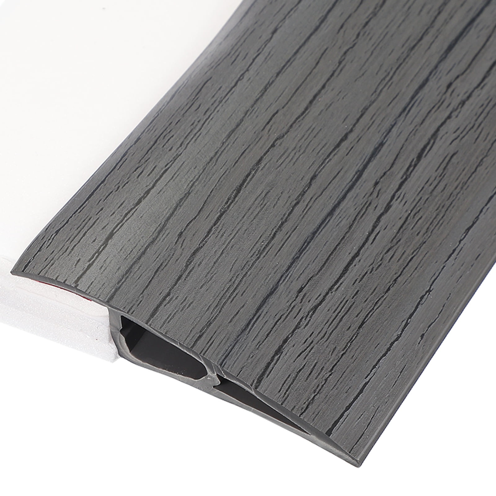 Uxcell Floor Transition Strip 3.3ft Self-Adhesive Flooring Edge Trim ...